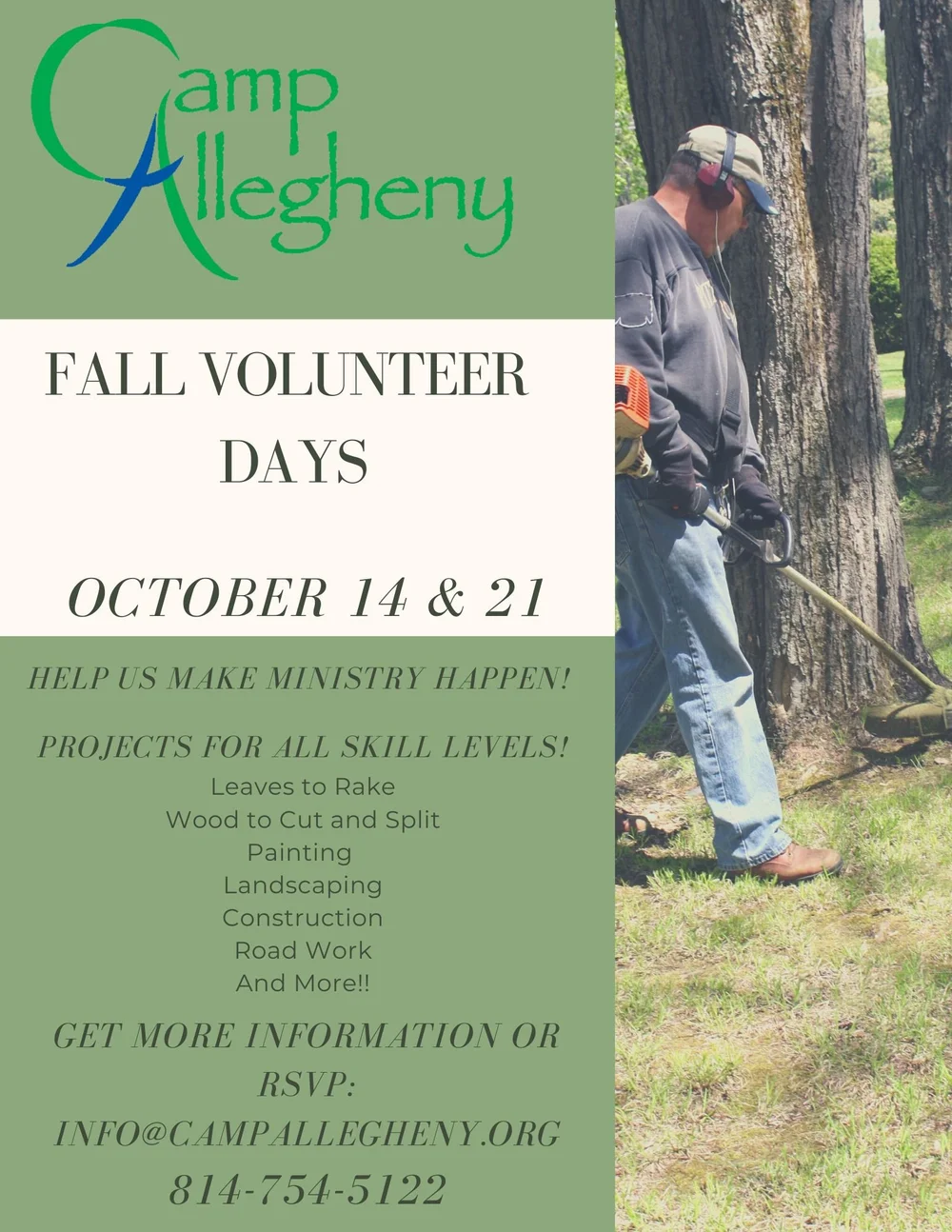 Camp Allegheny - Year-Round Retreat Center, Summer Camps