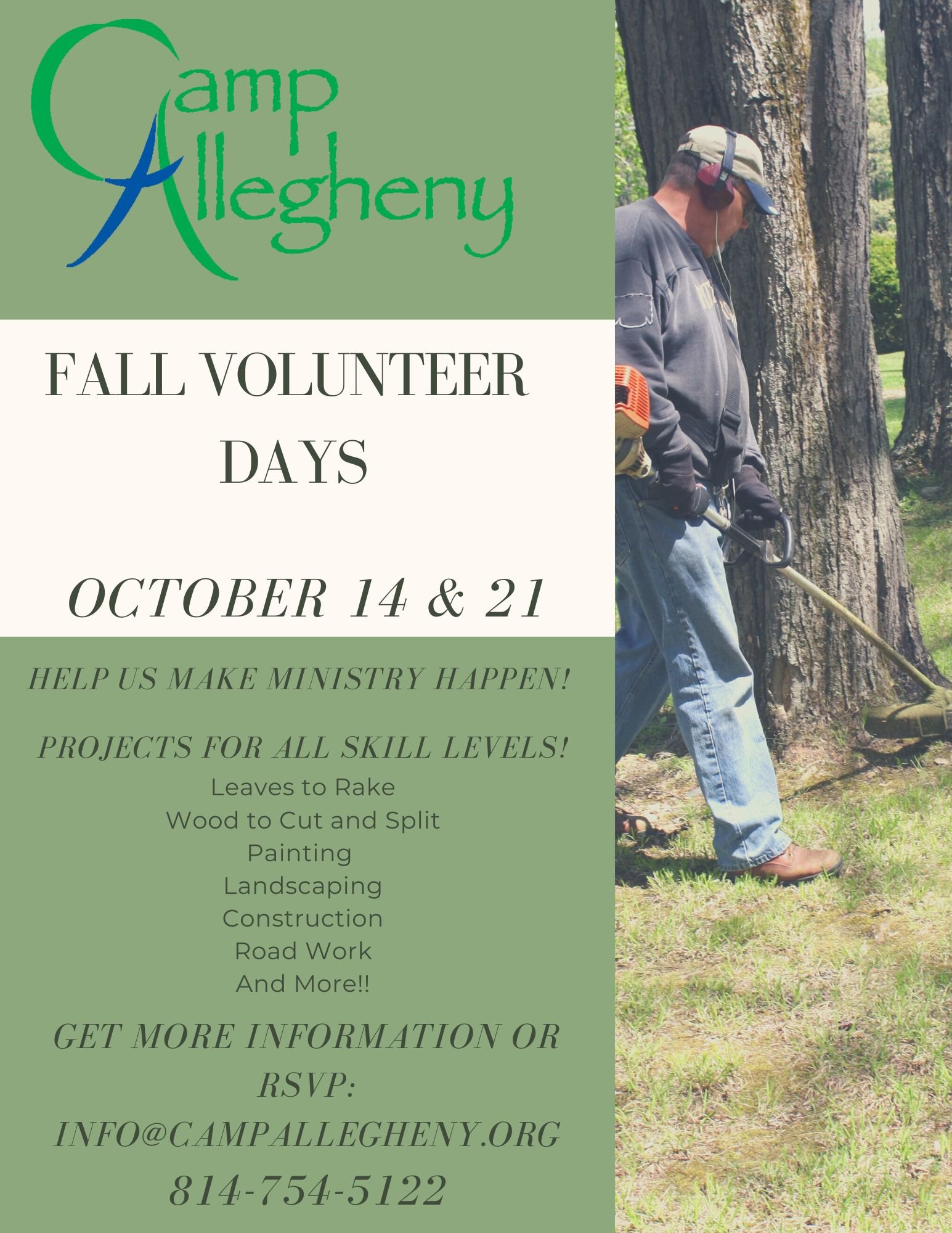 Camp Allegheny - Year-Round Retreat Center, Summer Camps