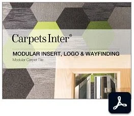 MODULAR INSERT, LOGO & WAYFINDING — Carpets Inter