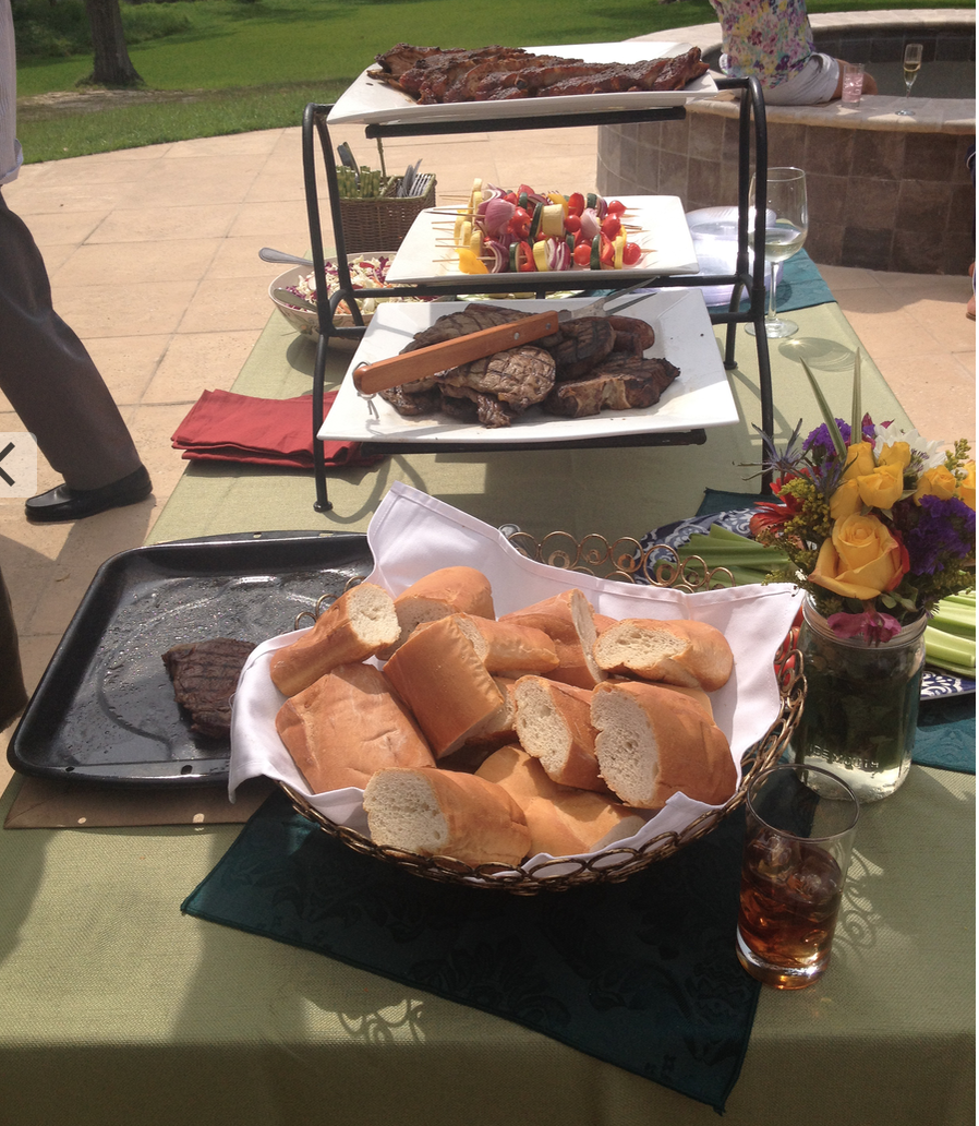 Fancy Pool Party Food