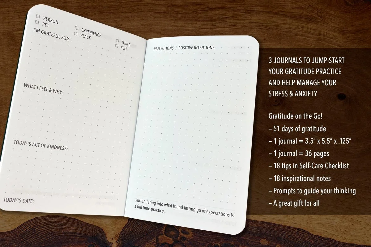 Classic 36 page 3.5" customizable Pocket-sized guided gratitude ...