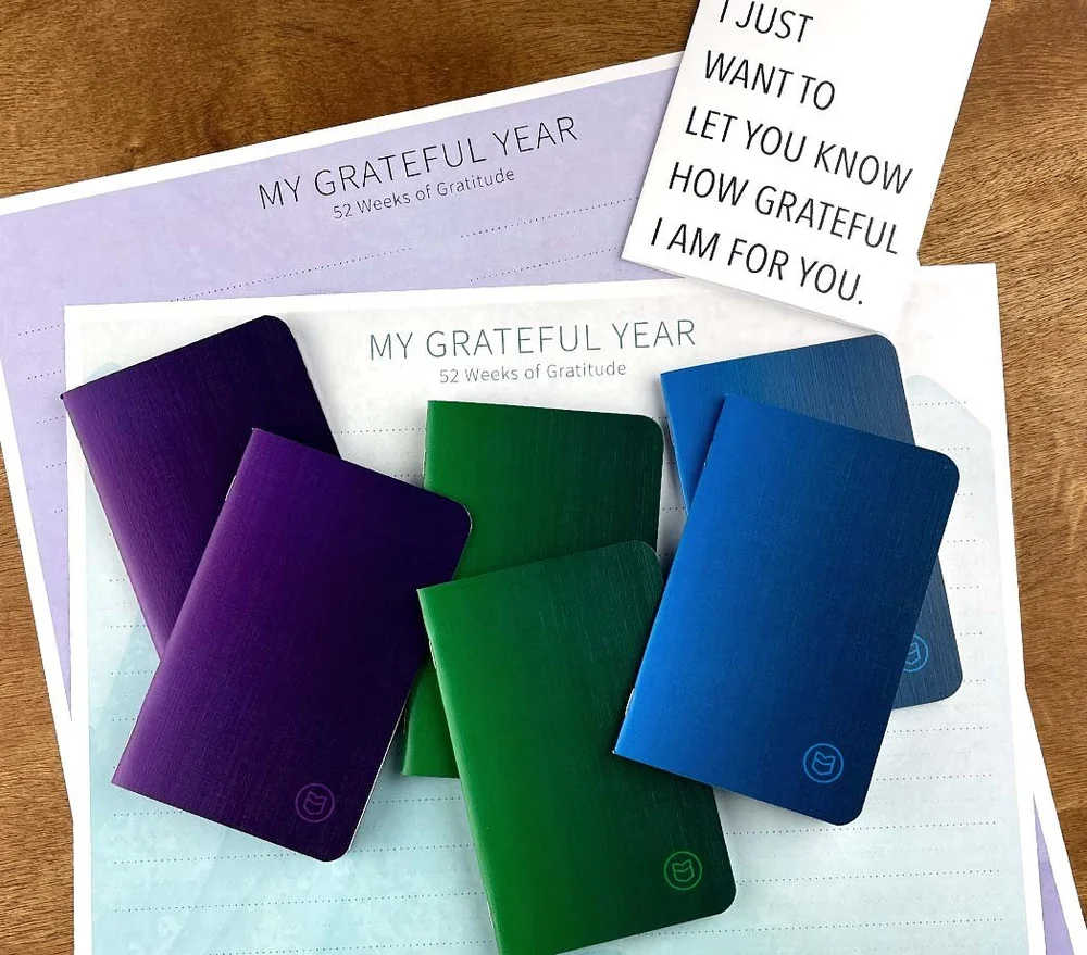 Pockitudes™ - Custom gratitude journals for positive mental health