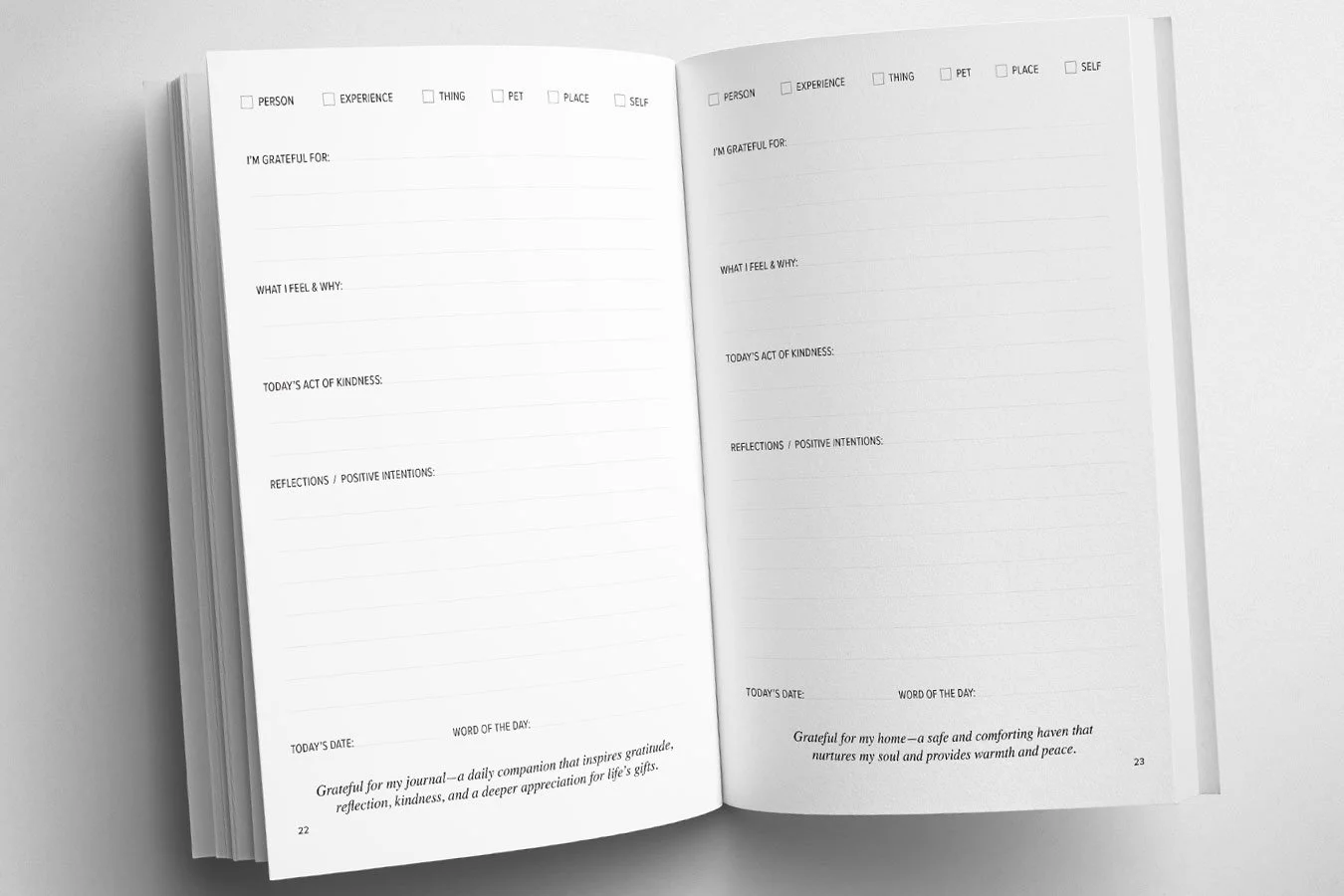 Rings of Gratitude Journals — A year of gratitude, kindness, and ...