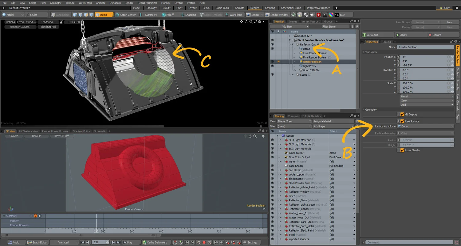 The Basic's of Render Booleans — Pixel Fondue