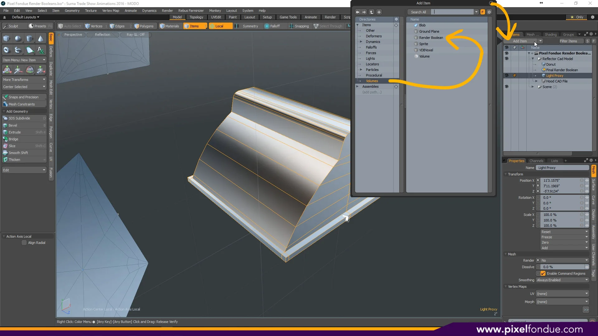 The Basic's of Render Booleans — Pixel Fondue