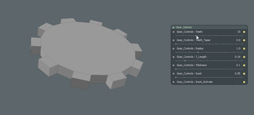 MODO | Procedural Gear — Pixel Fondue