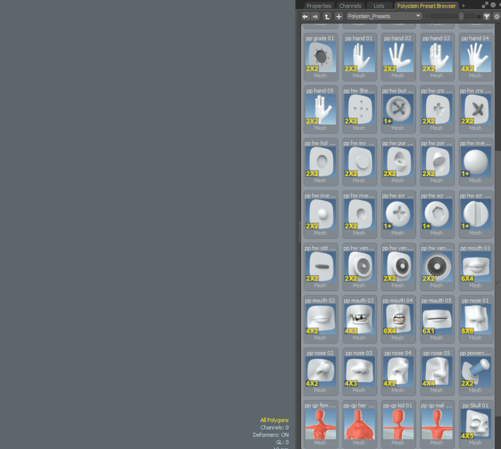 MODO | Polystein v2.8 for MODO 12 — Pixel Fondue