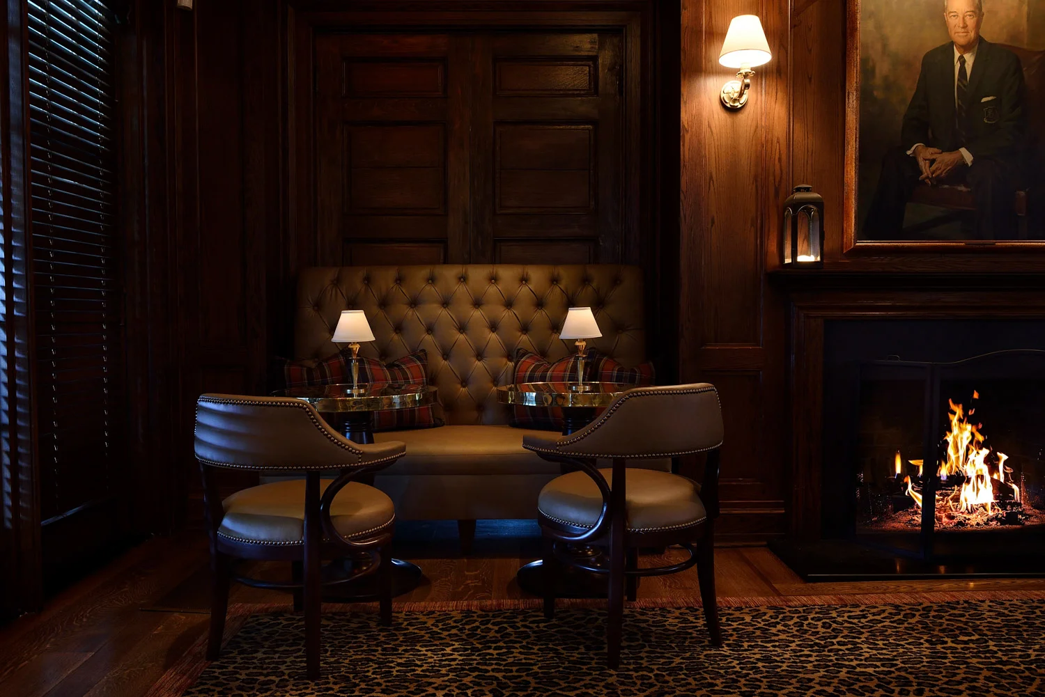 Cigar Room Fireplace