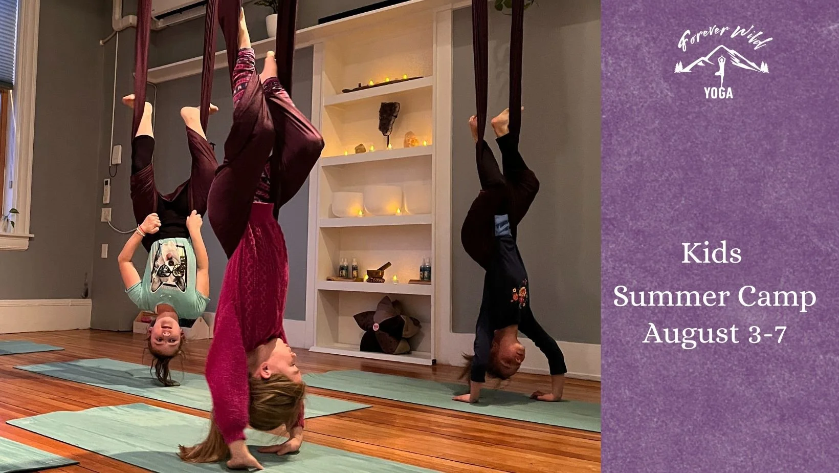 Kids Summer Camp August 2026 — Forever Wild Yoga