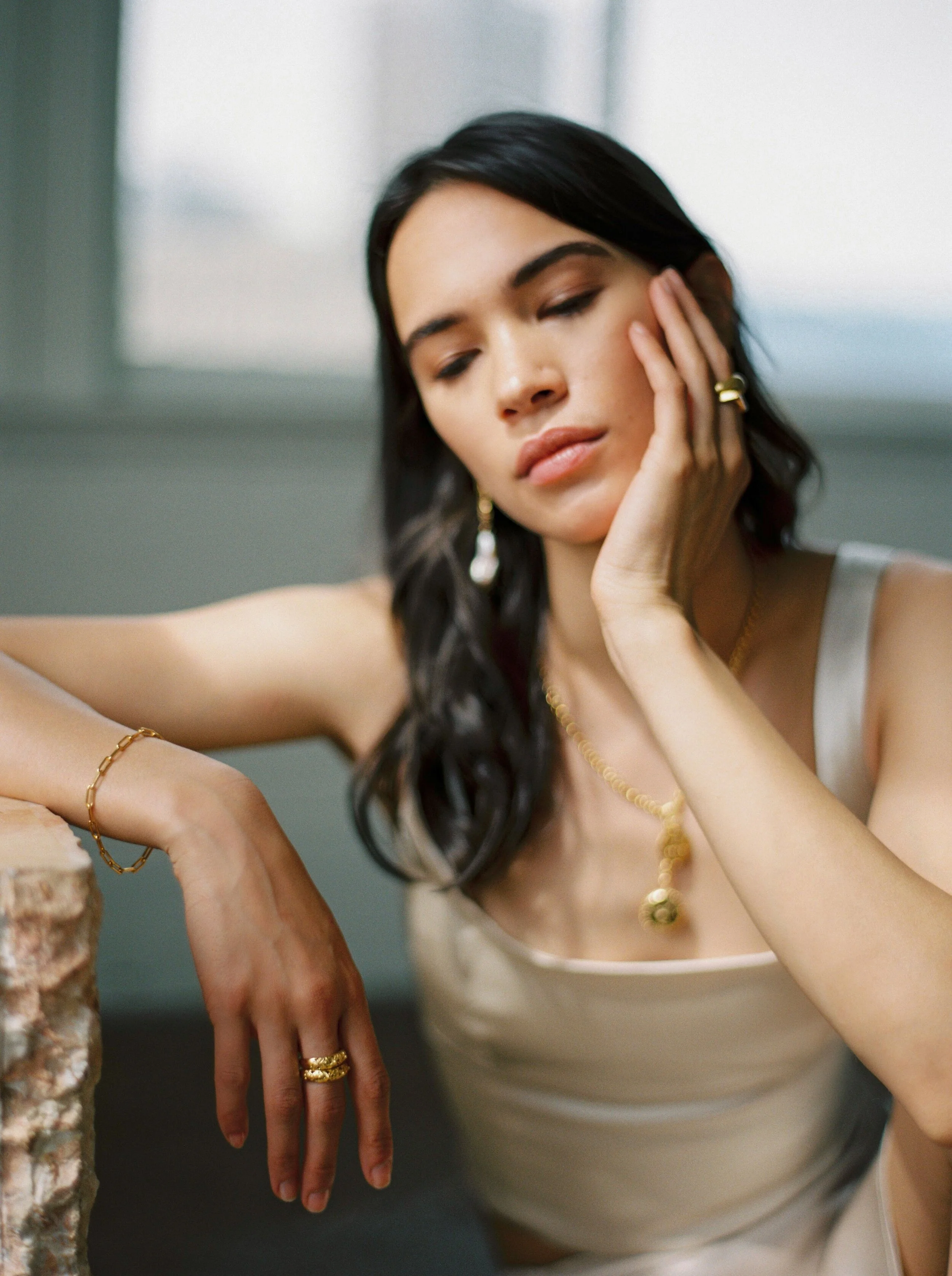 THE FRAGMENTED TRIUMPH NECKLACE — Pamela Card Jewelry