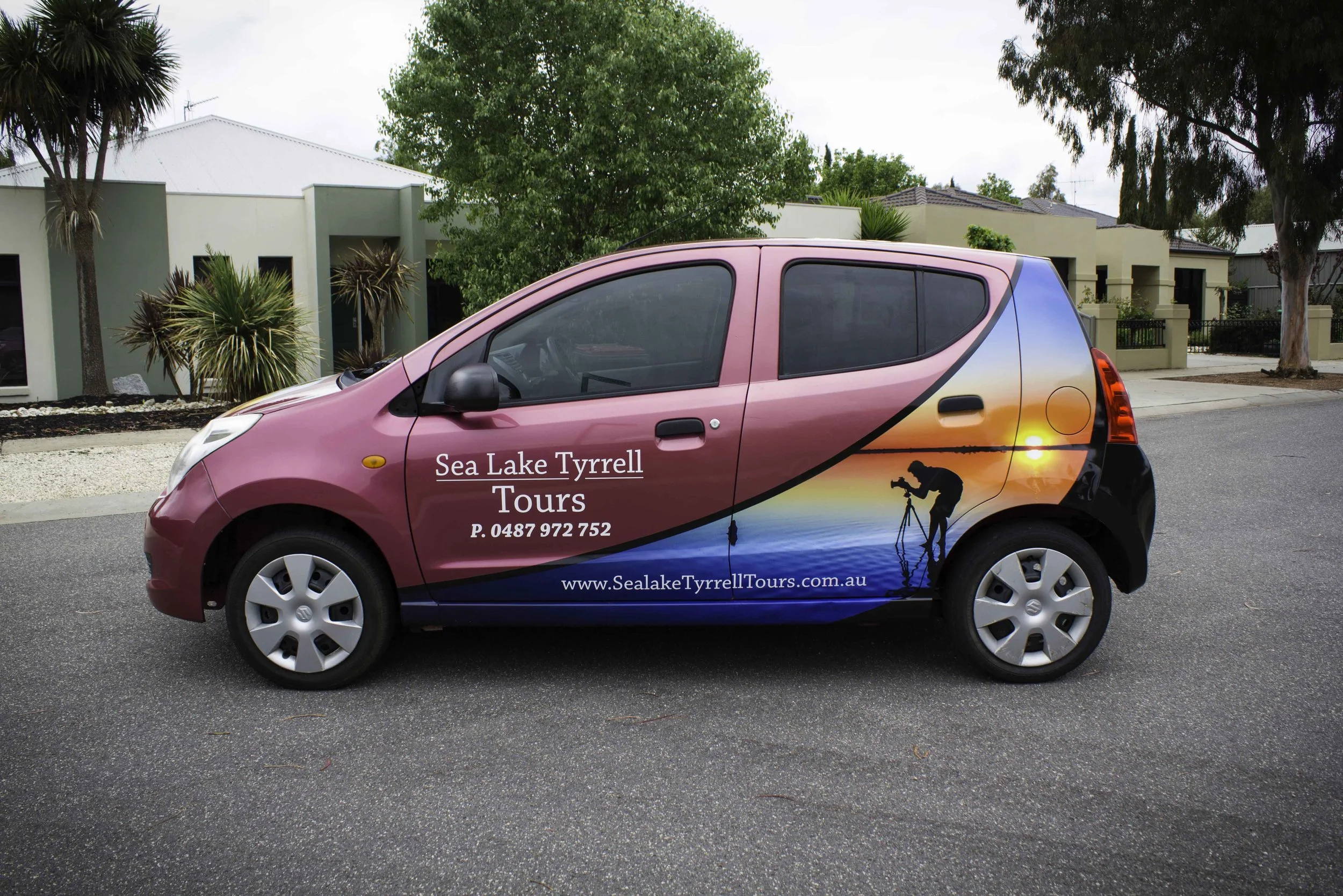 Vehicle Signage — Wrapped on Vinyl Bendigo - Automotive Paint ...