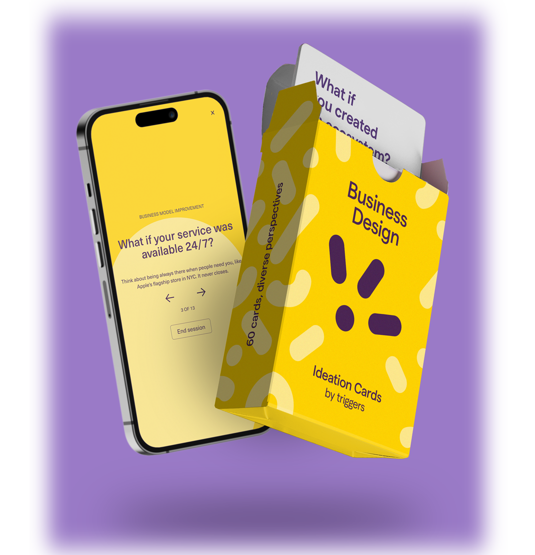 Triggers: Powerful ideation cards for your creative projects