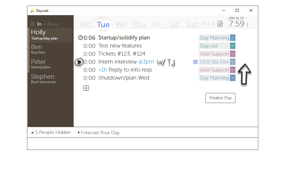 Google Calendar Daycast Google Calendar Daycast