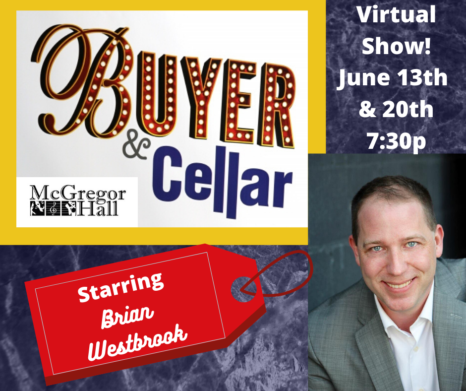 Virtual Event: Brian Westbrook stars in BUYER & CELLAR — McGregor Hall