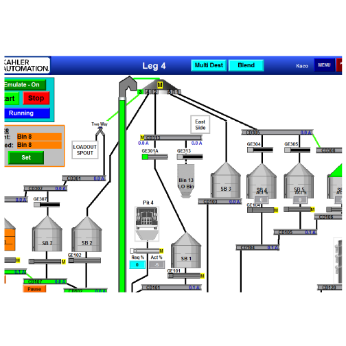 Grain Handling Automation-Kahler Automation