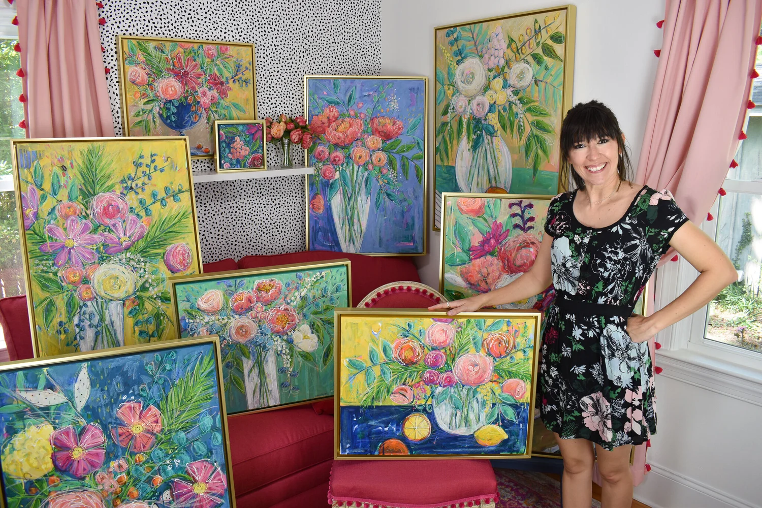 Big & Bold Blooms Collection — DAISY FAITH ART
