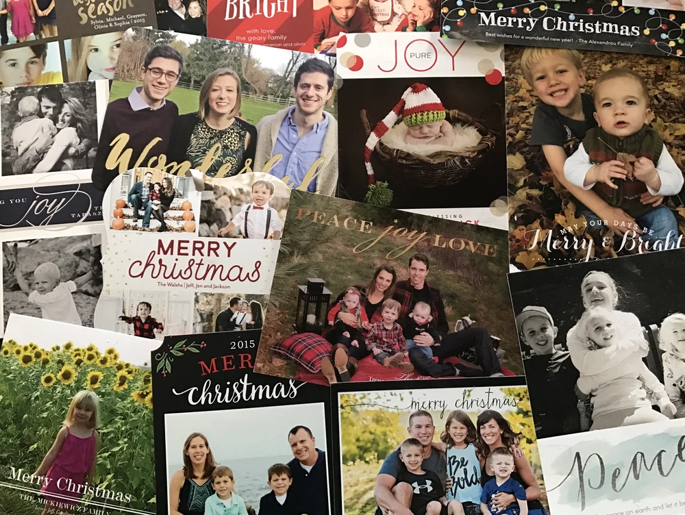 Creative Family Holiday Cards