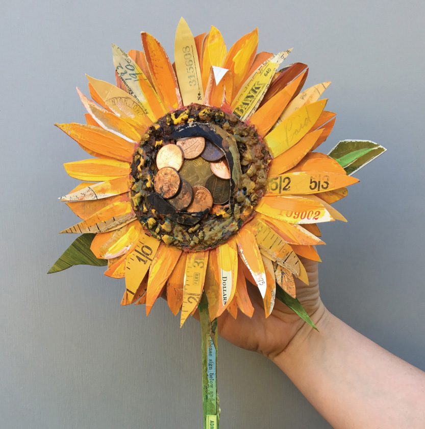 BUFFALO SUNFLOWER PRINT 2 — Wayne Brezinka