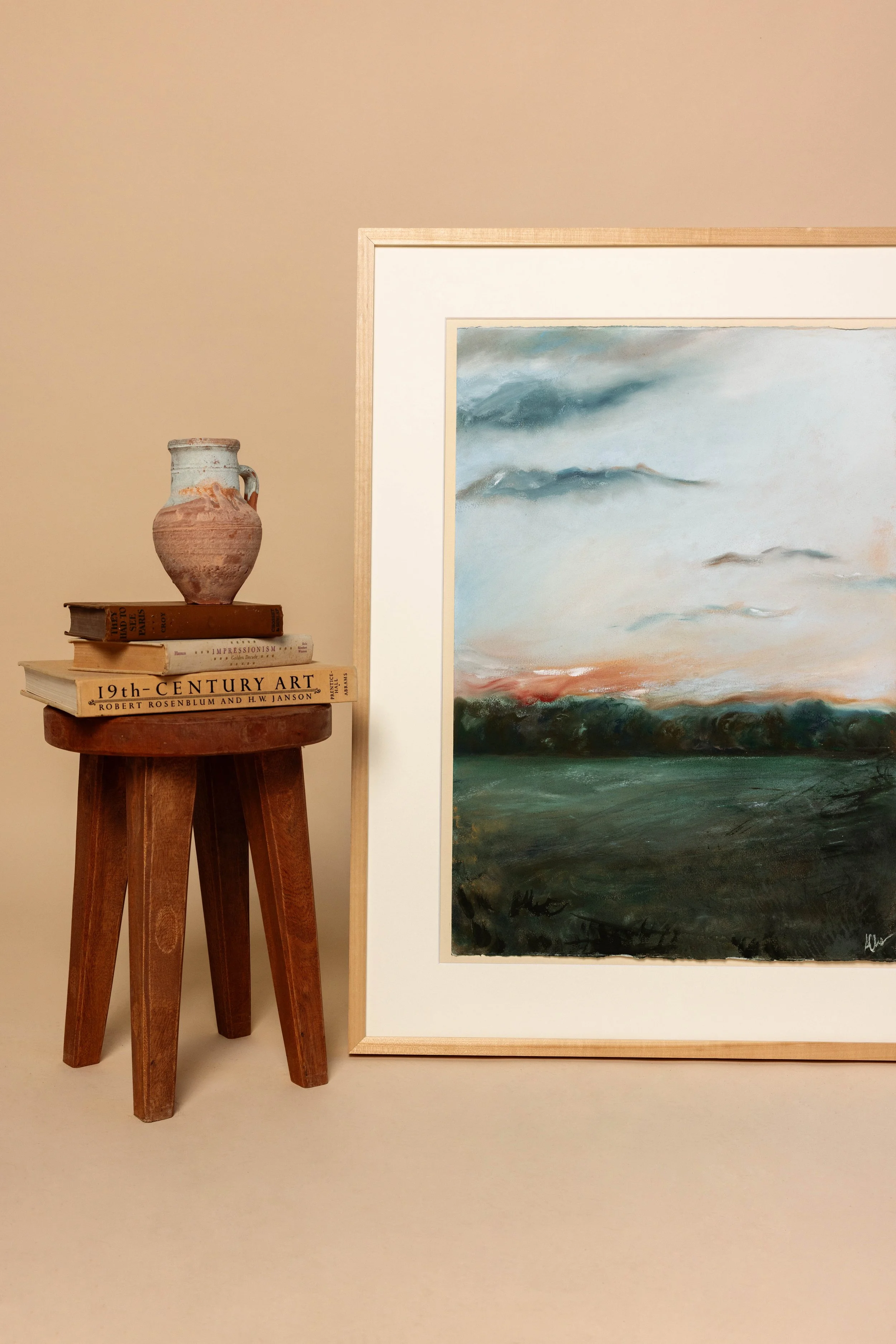 Winter Skies Provence Art by Avery Ches — Avery Ches