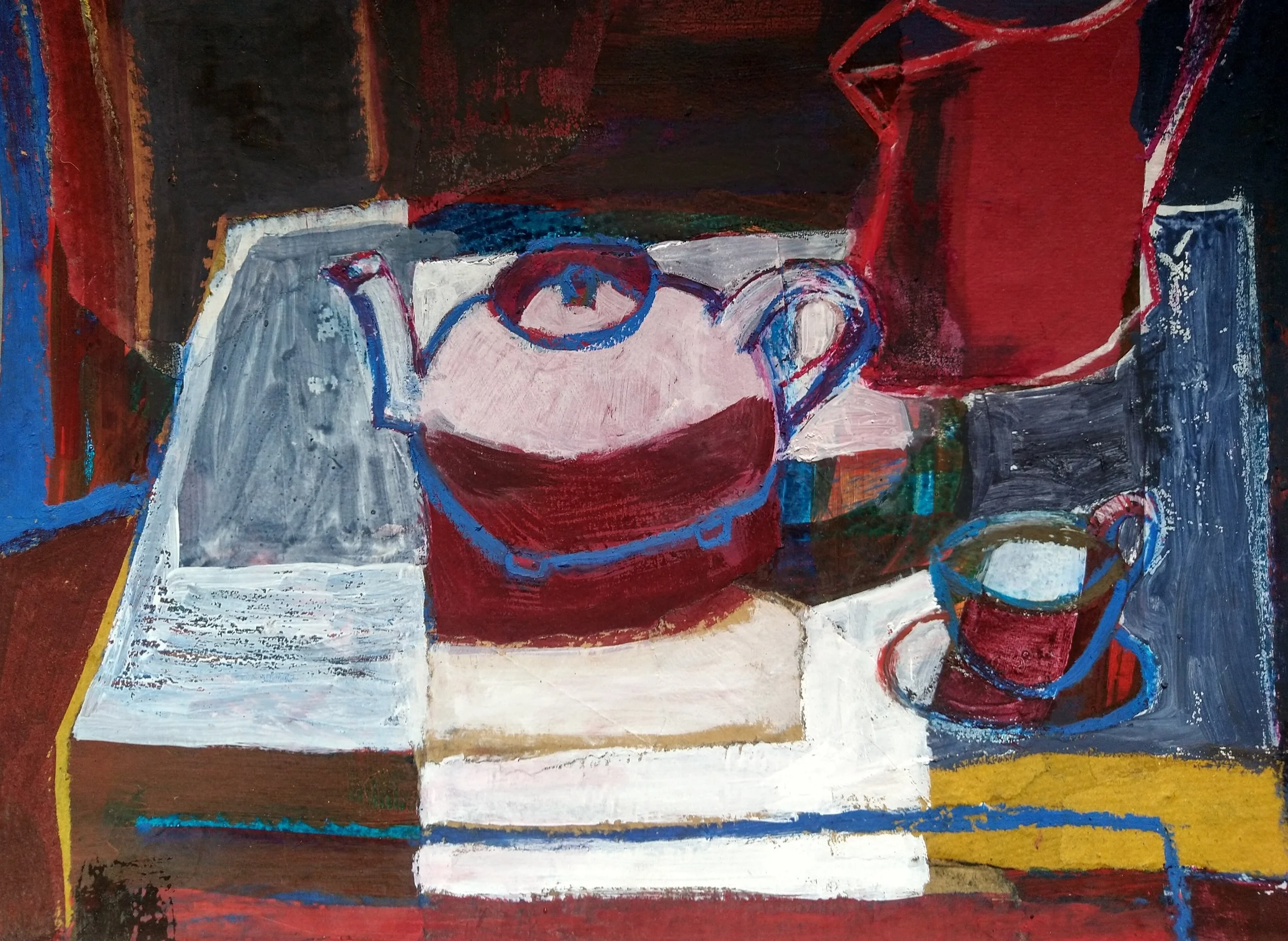 Still Life - Collage 1 — ALISON STEWART