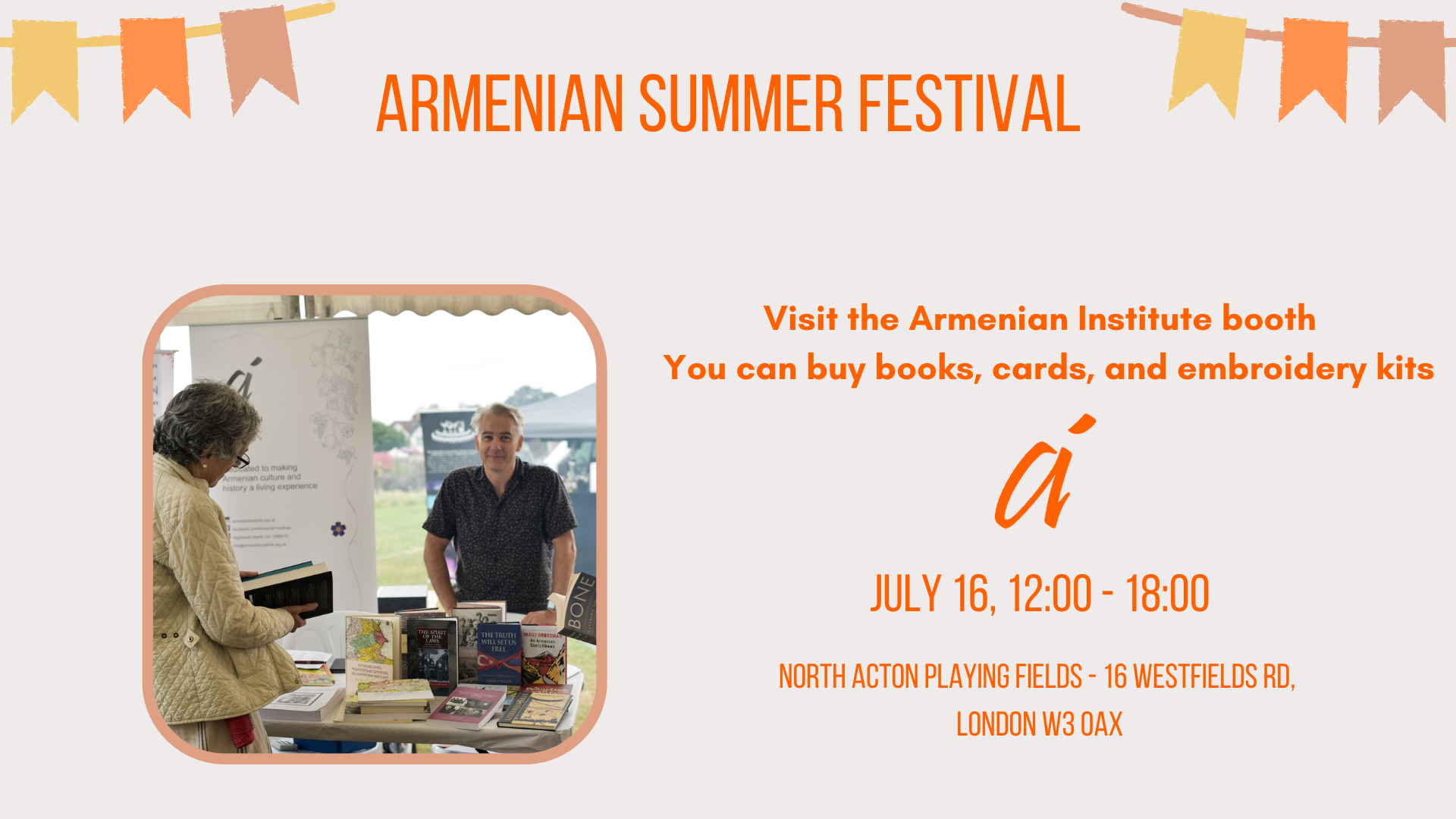 Armenian Summer Festival 2023 — Armenian Institute