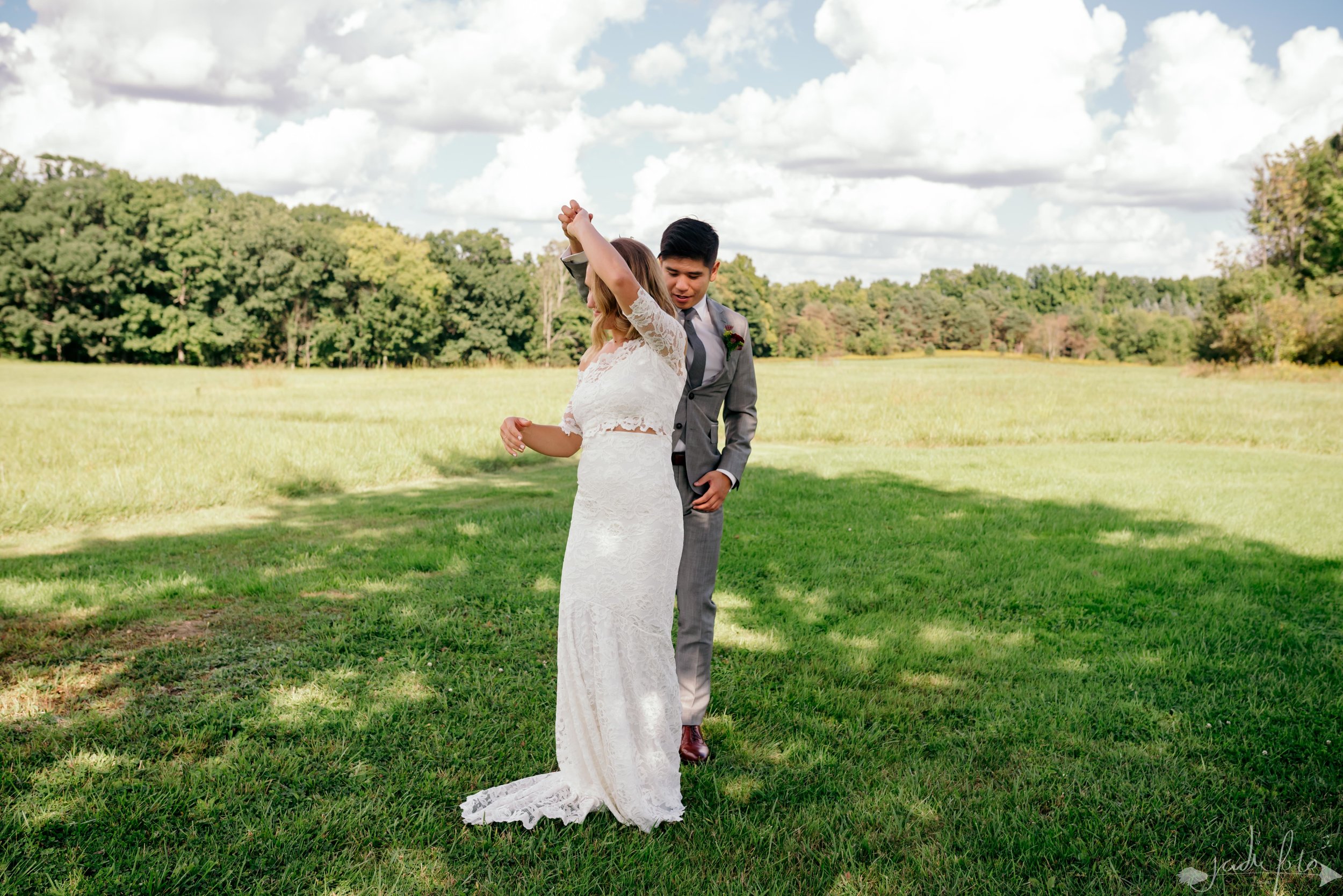 Karli + Haiyang: A Wedding on the Baumgardner Family Farm — Jadie Foto
