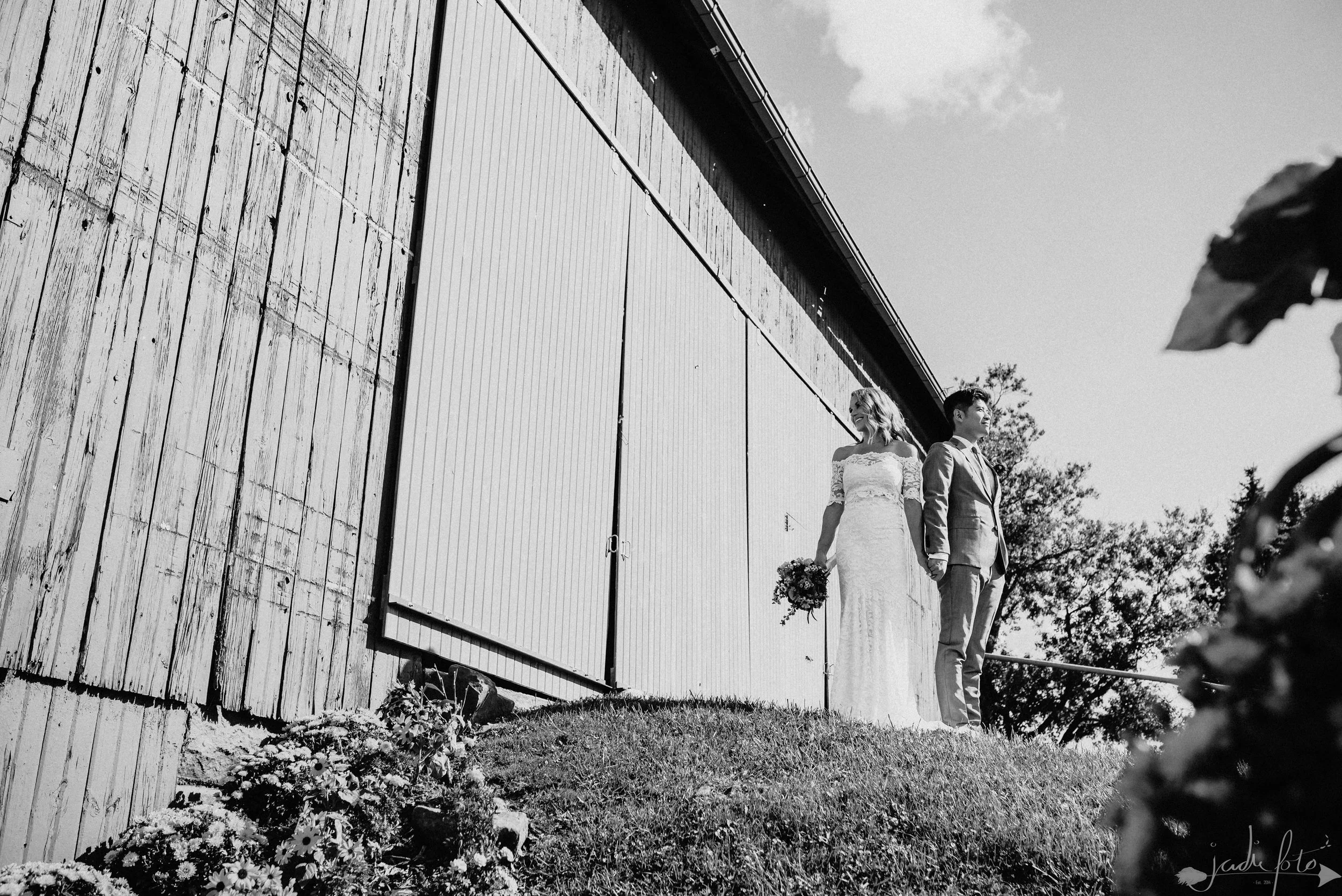 Karli + Haiyang: A Wedding on the Baumgardner Family Farm — Jadie Foto