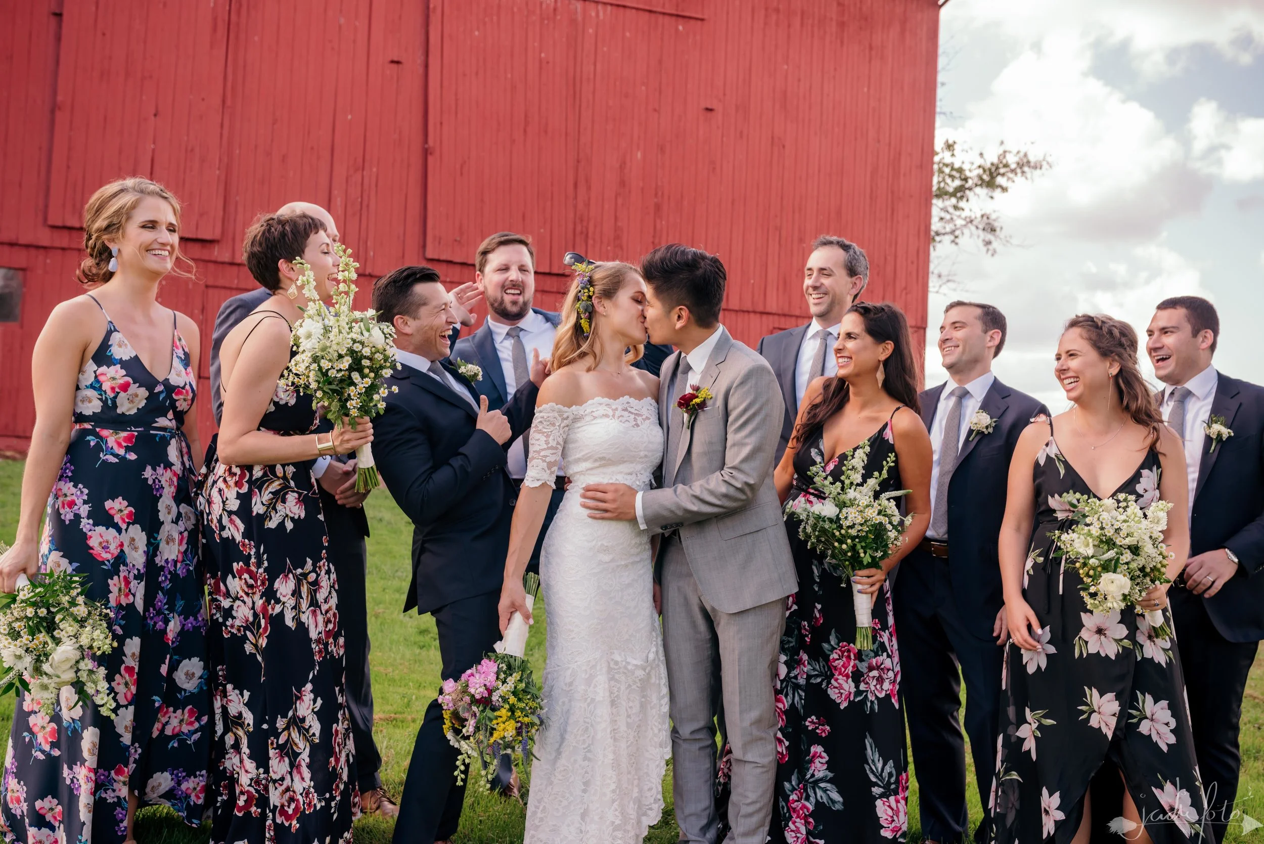Karli + Haiyang: A Wedding on the Baumgardner Family Farm — Jadie Foto