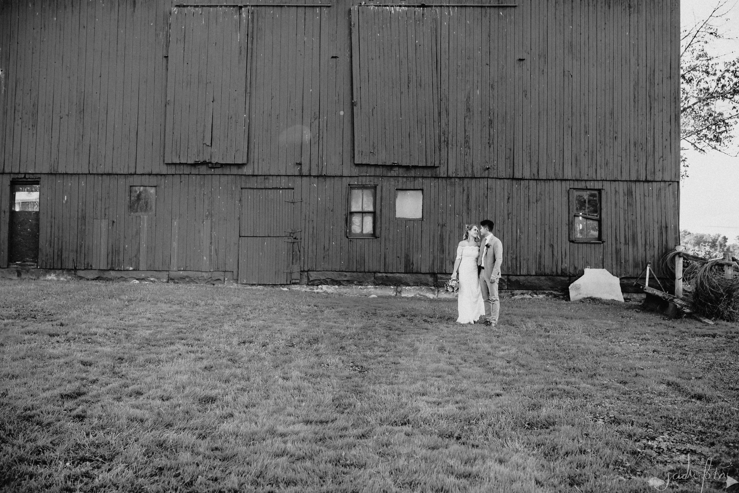 Karli + Haiyang: A Wedding on the Baumgardner Family Farm — Jadie Foto
