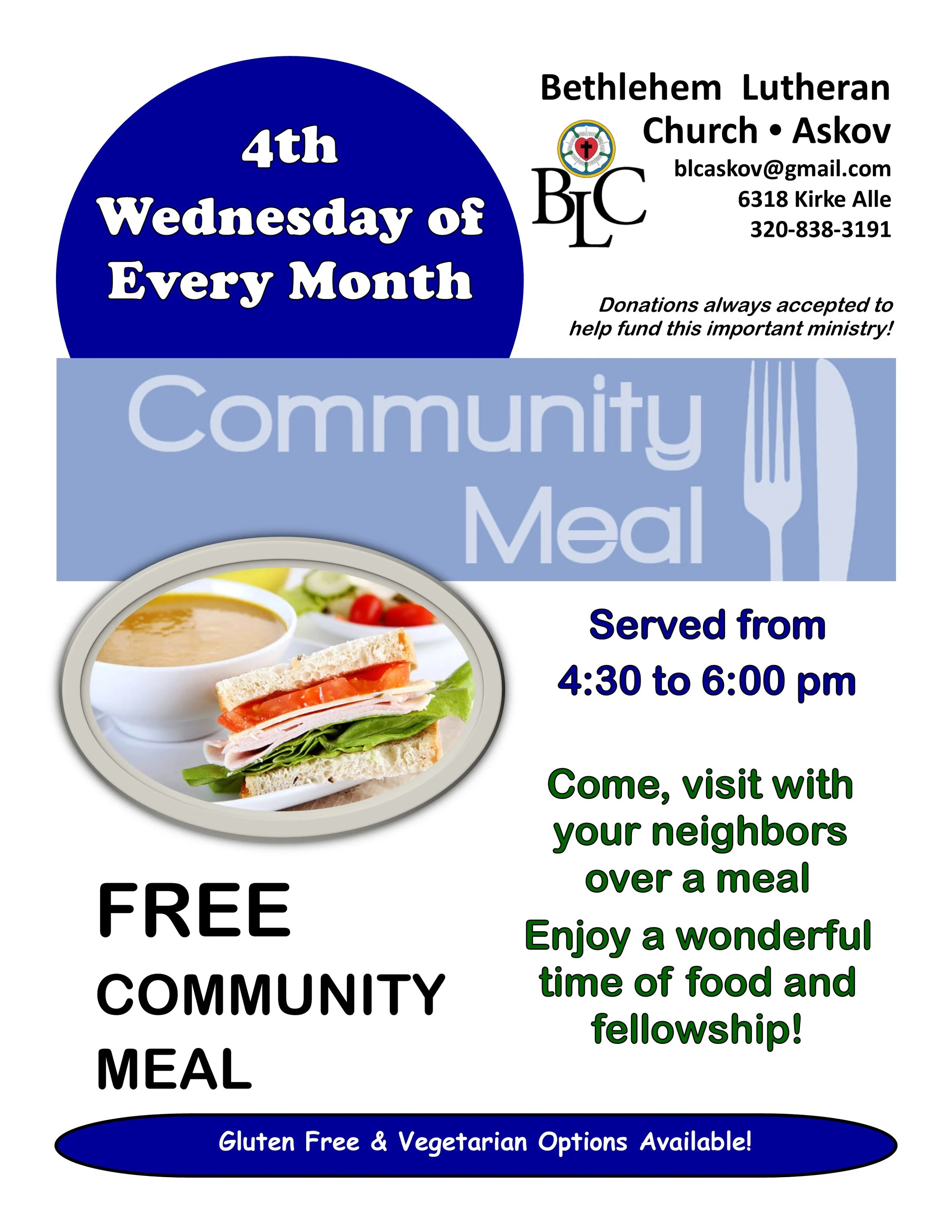 Events & Updates — Bethlehem Lutheran Church
