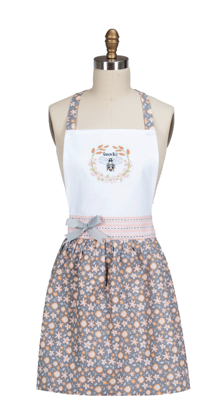 Beehive Kitchen Decor Aprons Honeybee Queen Bee Towels Oven Mitt Table Placemat Cookie Cutter USA