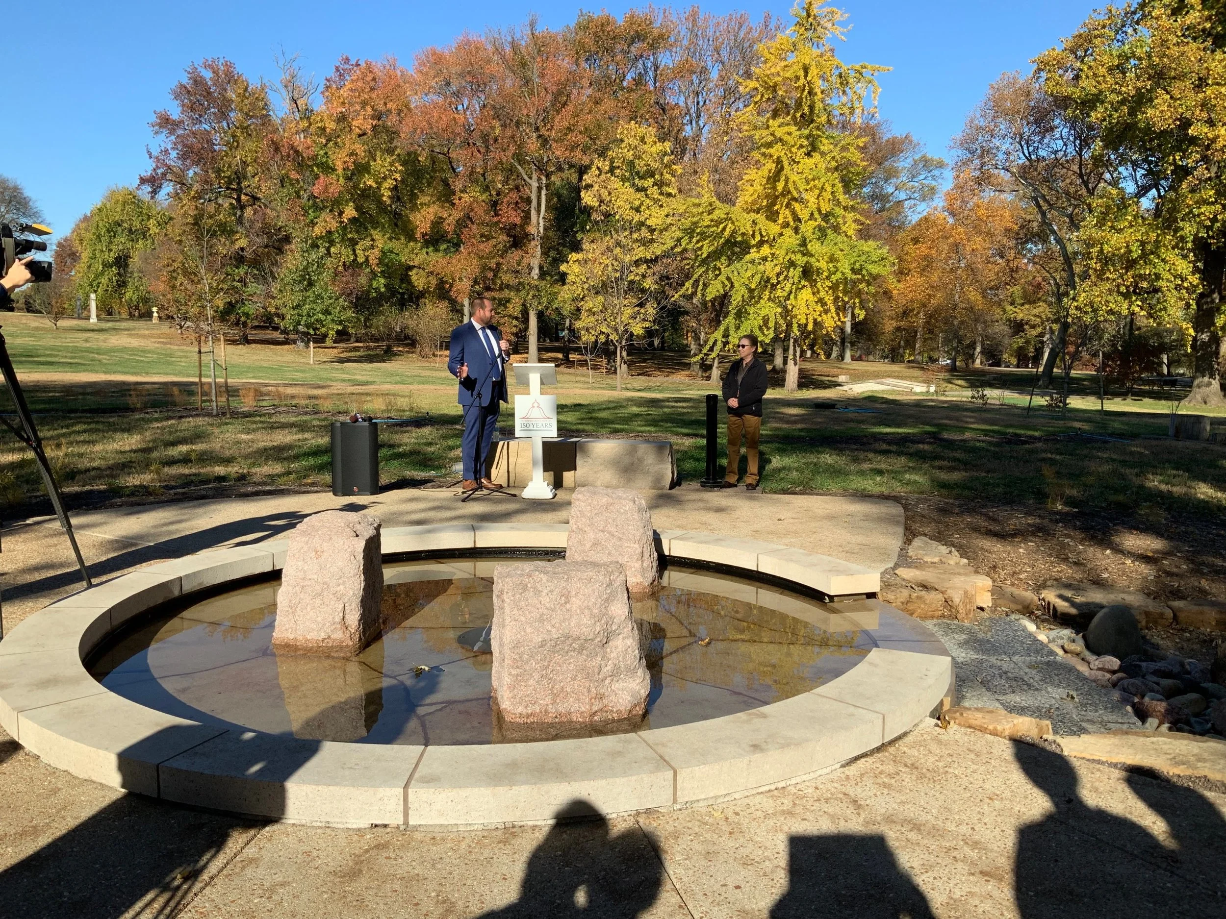 East Stream Nee Kee Nee Dedication Ceremony — Tower Grove Park