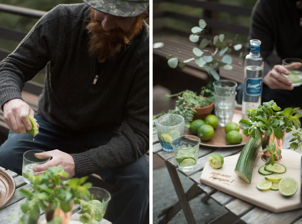 Green Gimlet Cocktail for St. Patrick's Day — The Forest Feast