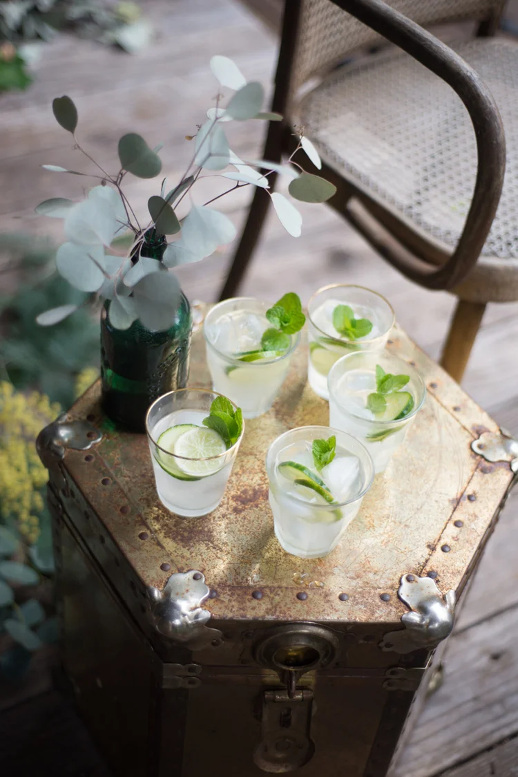 Green Gimlet Cocktail for St. Patrick's Day — The Forest Feast