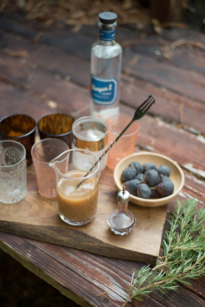Grilled Fig Cocktail with Rosemary & Cider — The Forest Feast