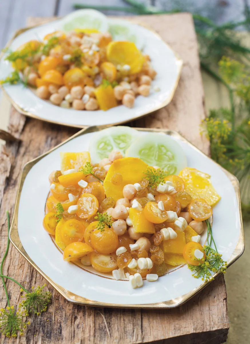 Yellow Dress + Yellow Salad! — The Forest Feast