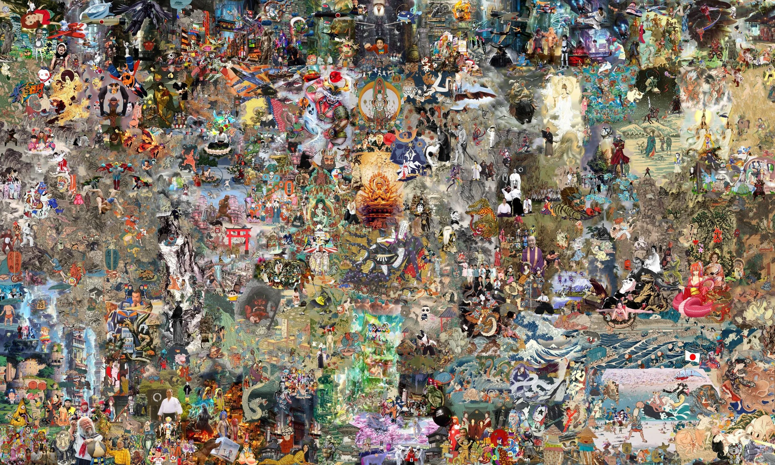 Japanese Pop Culture Art