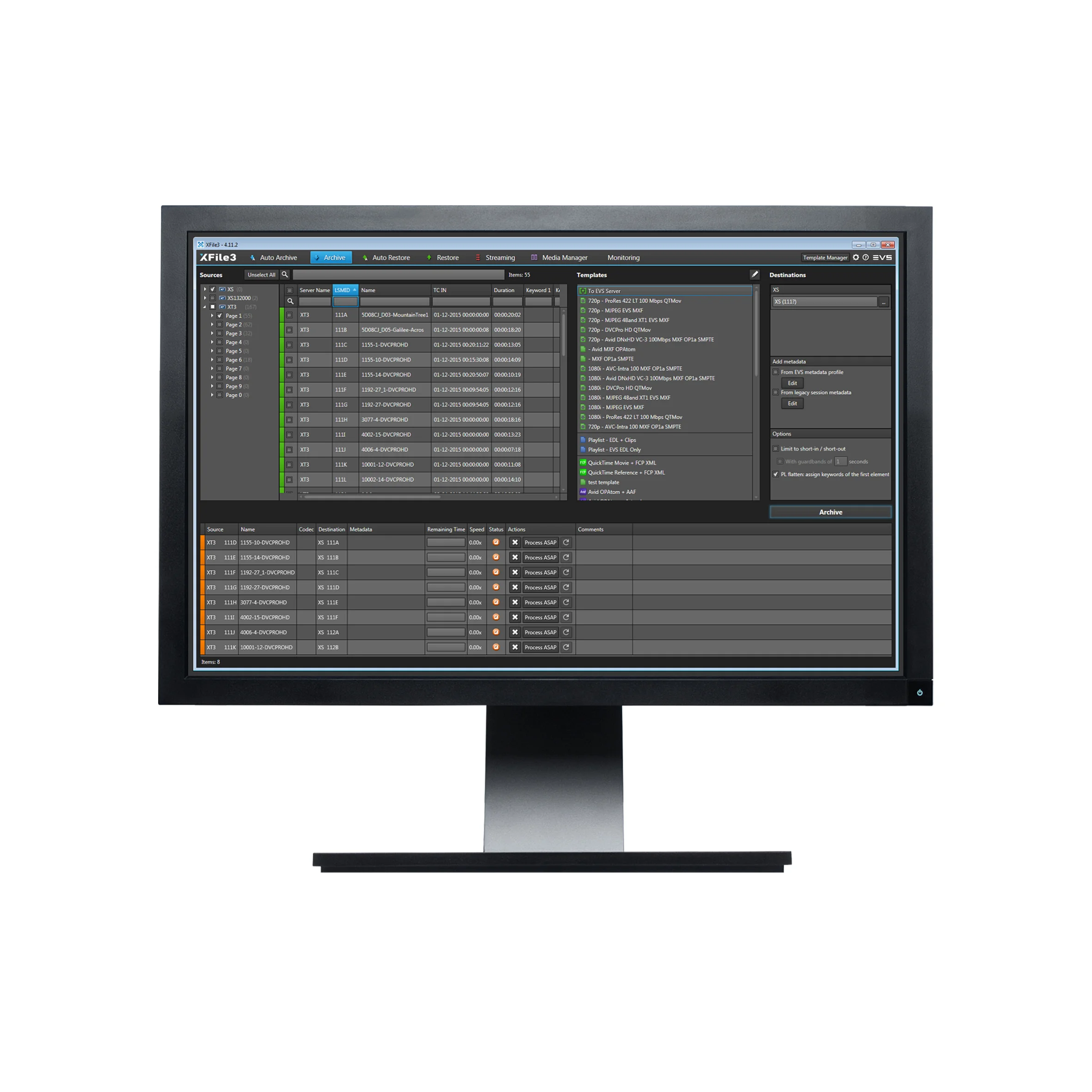 Rugged Earth Broadcast Equipment Hire - EVS XT3 - PIERO OPERATORS