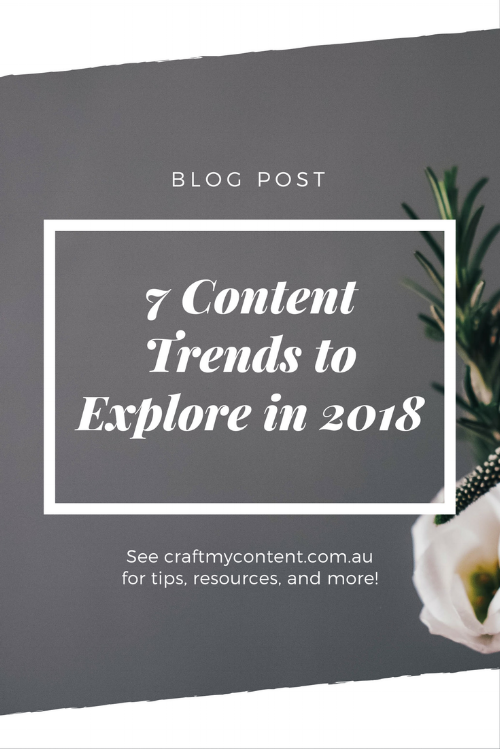 7 Content “Trends” to Explore in 2018 — Recruitment, HR & People ...