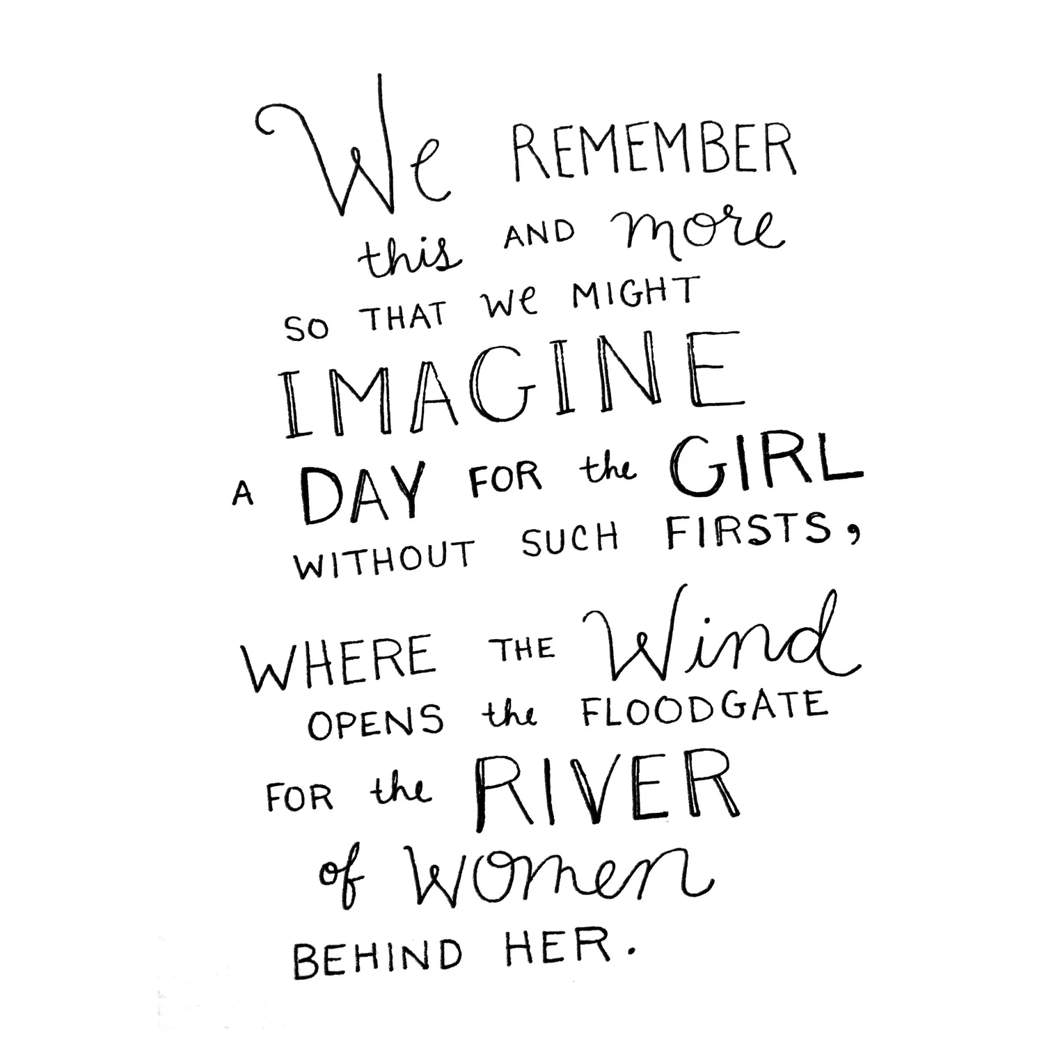 Power of Firsts Poem by Amanda Gorman — She's the First