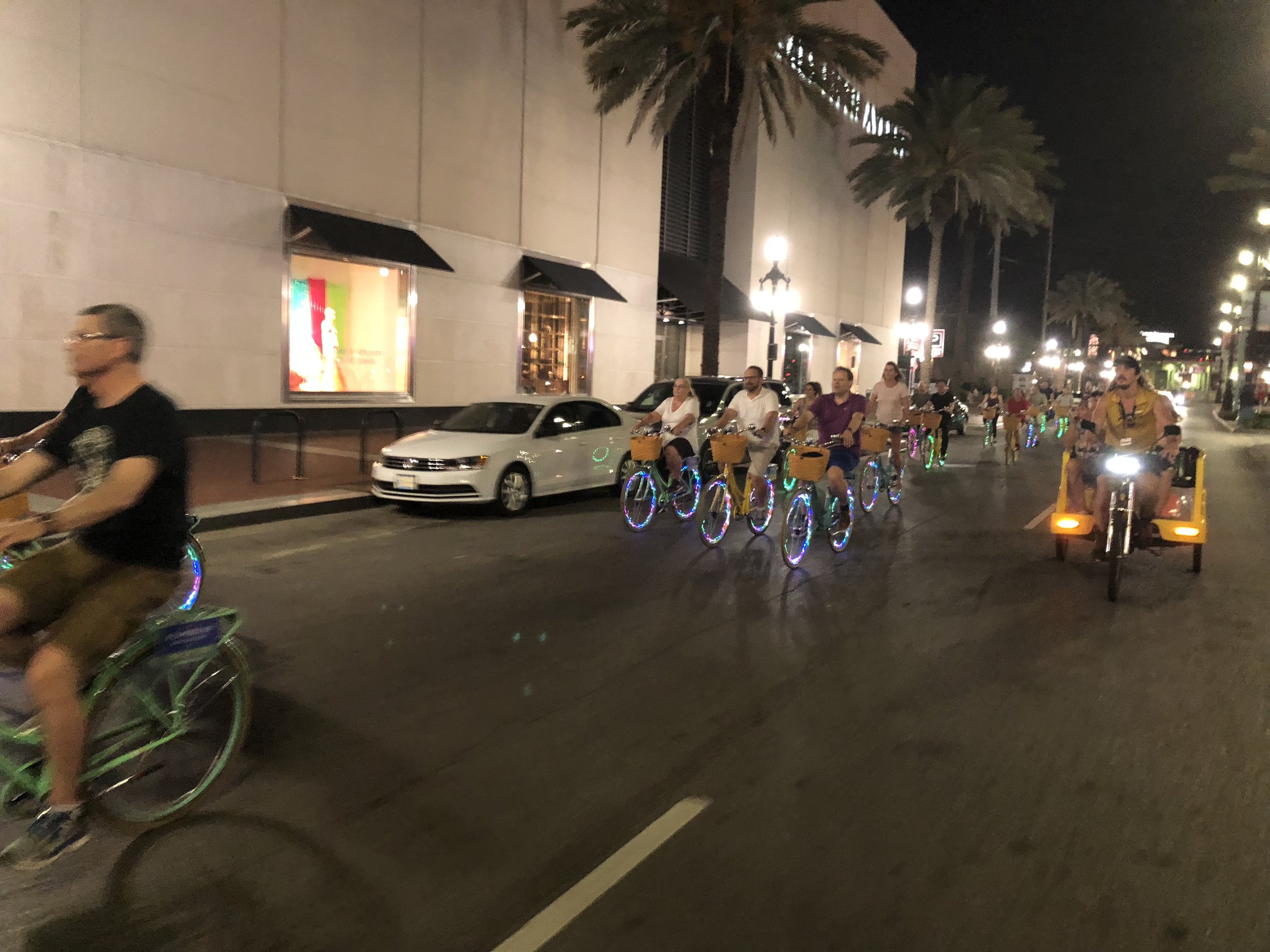 The New Orleans Nightlife Ride — Flambeaux Bicycle Tours | #1 Rated ...