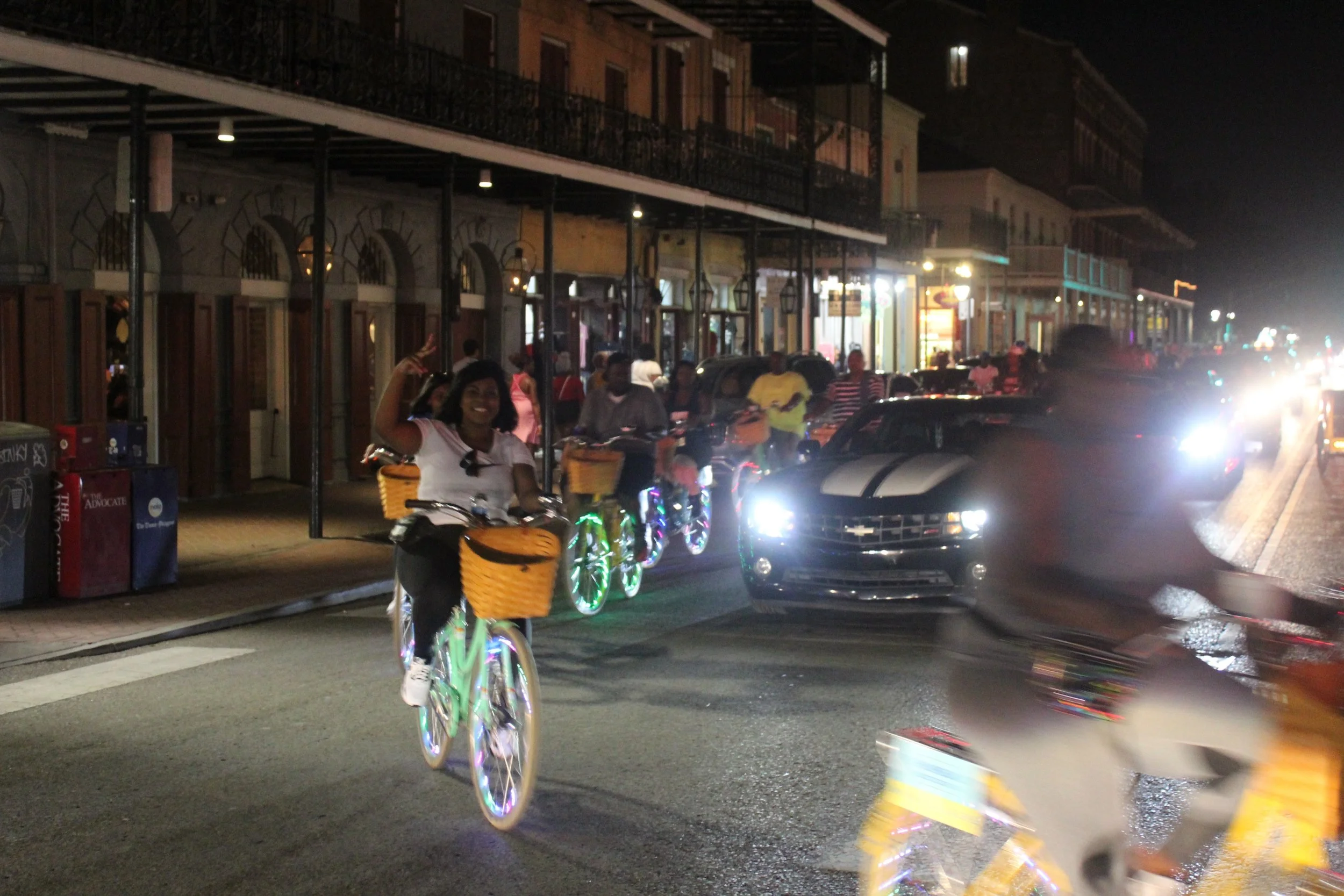 The New Orleans Nightlife Ride — Flambeaux Bicycle Tours | #1 Rated ...