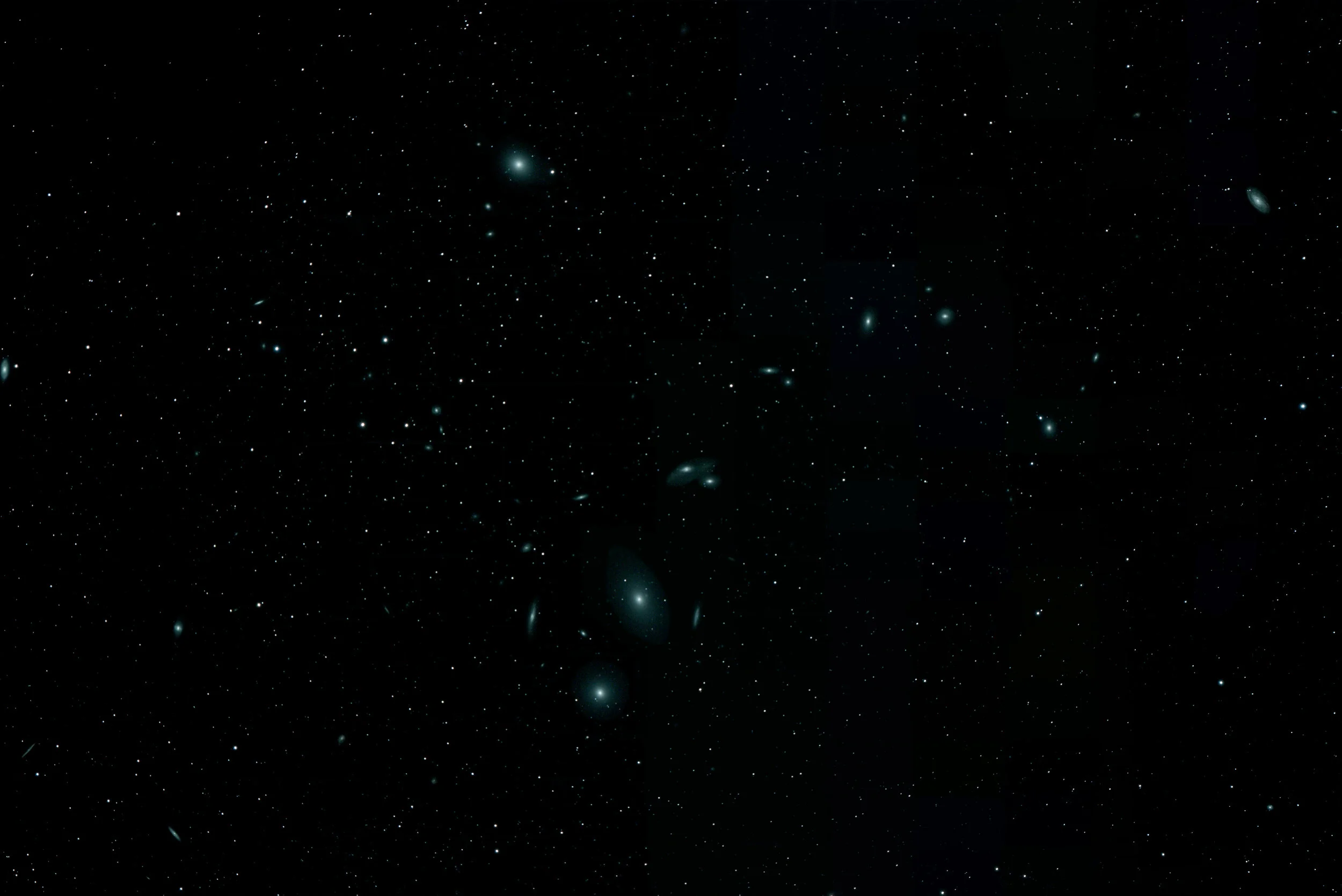 New Astro-Photo: “Markarian's Chain” in the Virgo Cluster of Galaxies ...