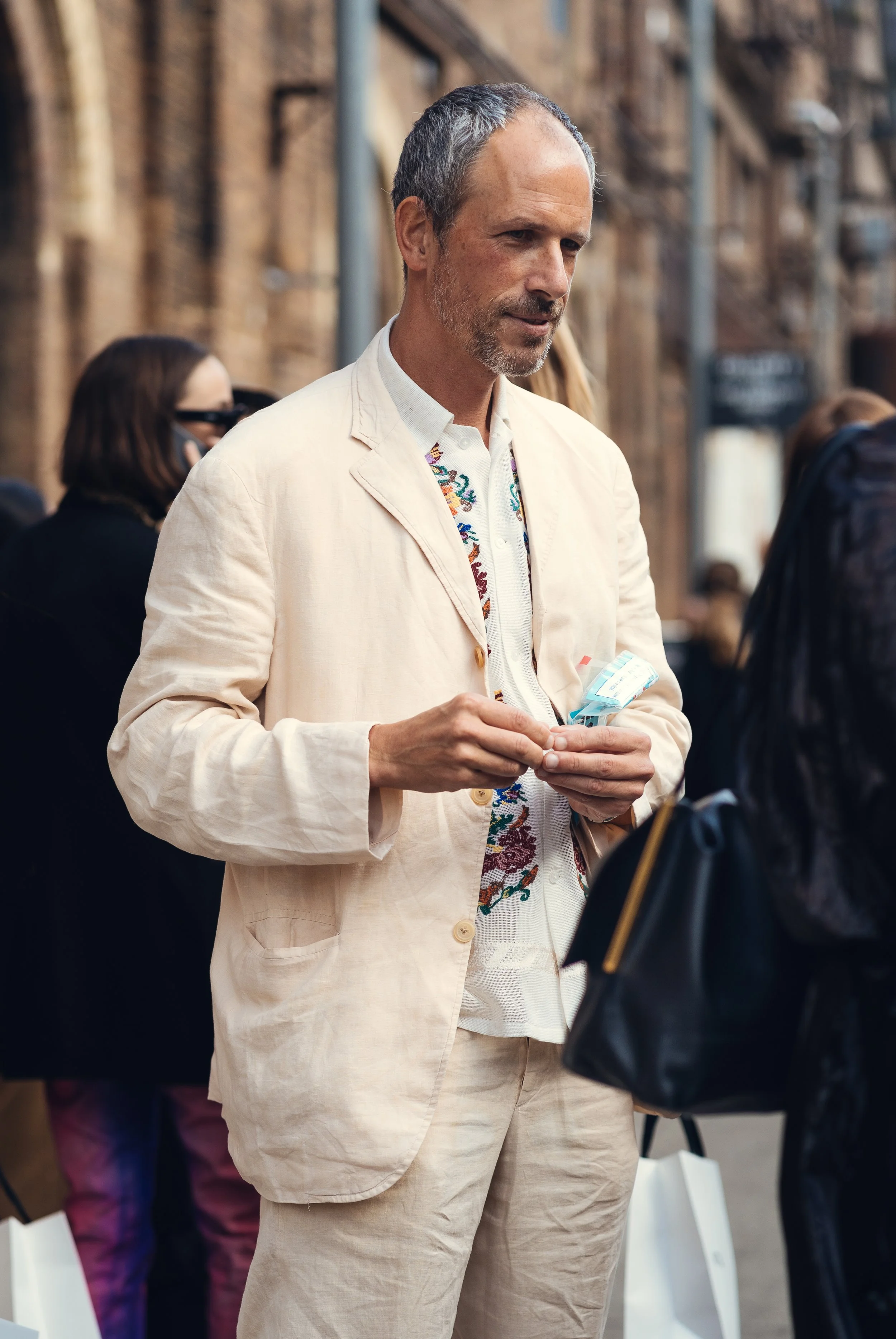 In This Town — Cross stitch — Men's Street Style