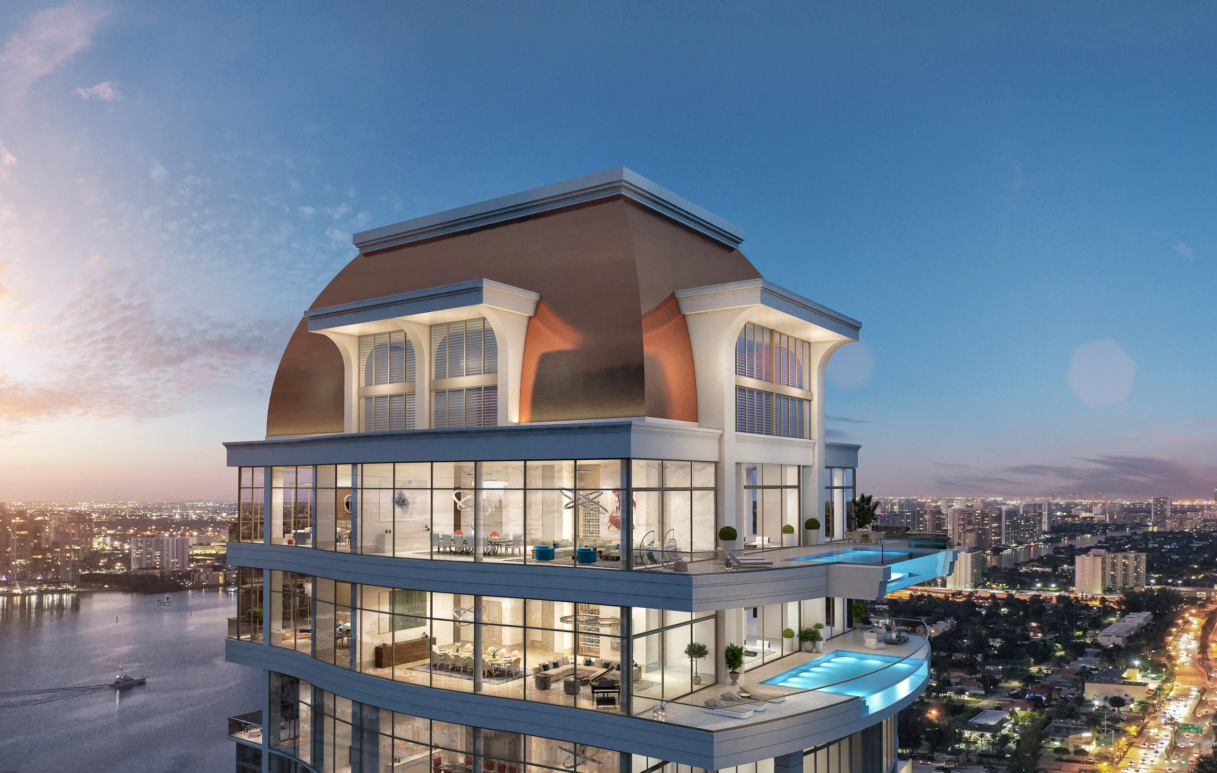 Inside The Estates at Acqualina's Newly Revealed Masterpiece Penthouse ...