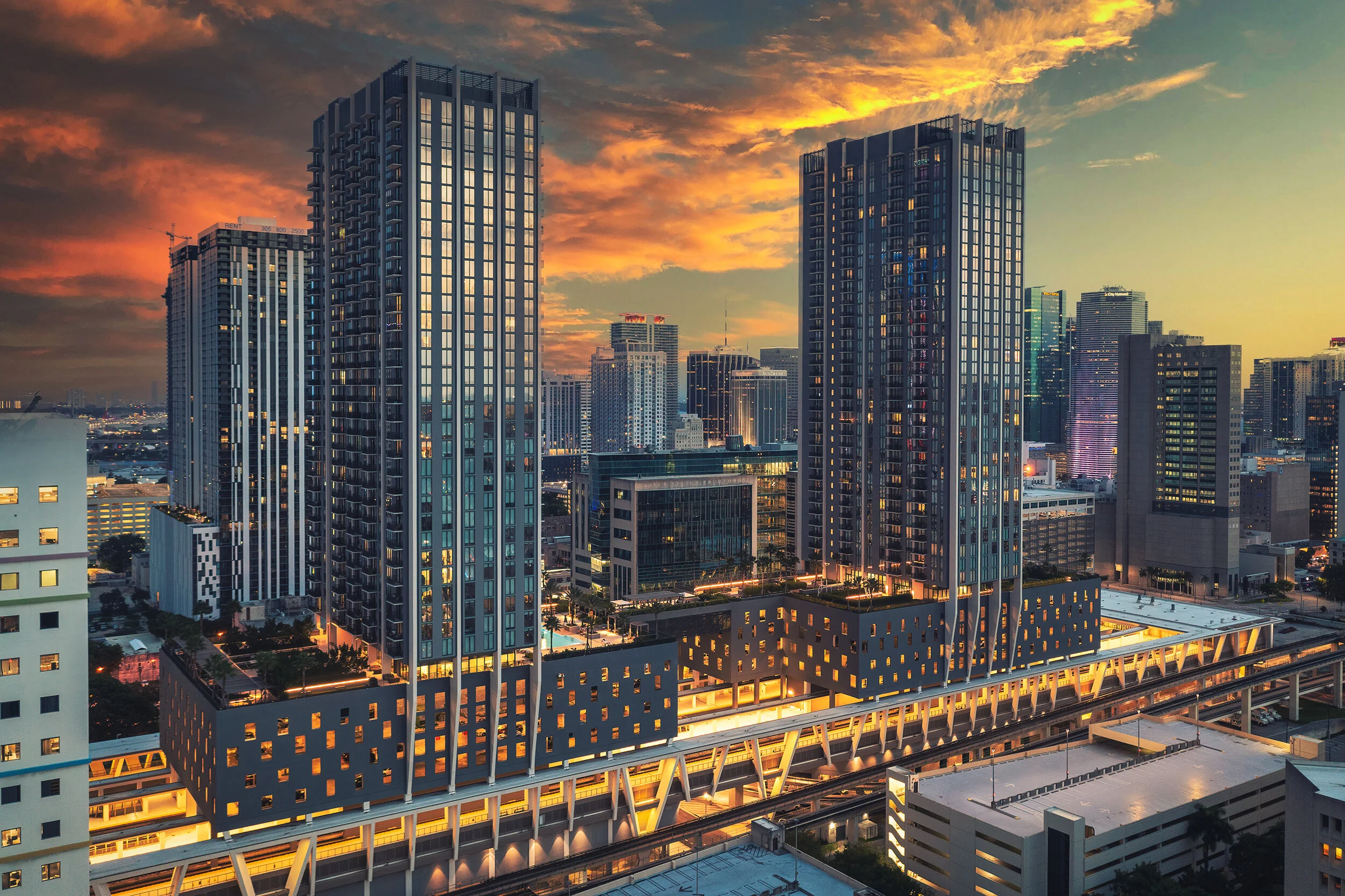 Florida East Coast Industries Lists ParkLine Miami Residential Above ...