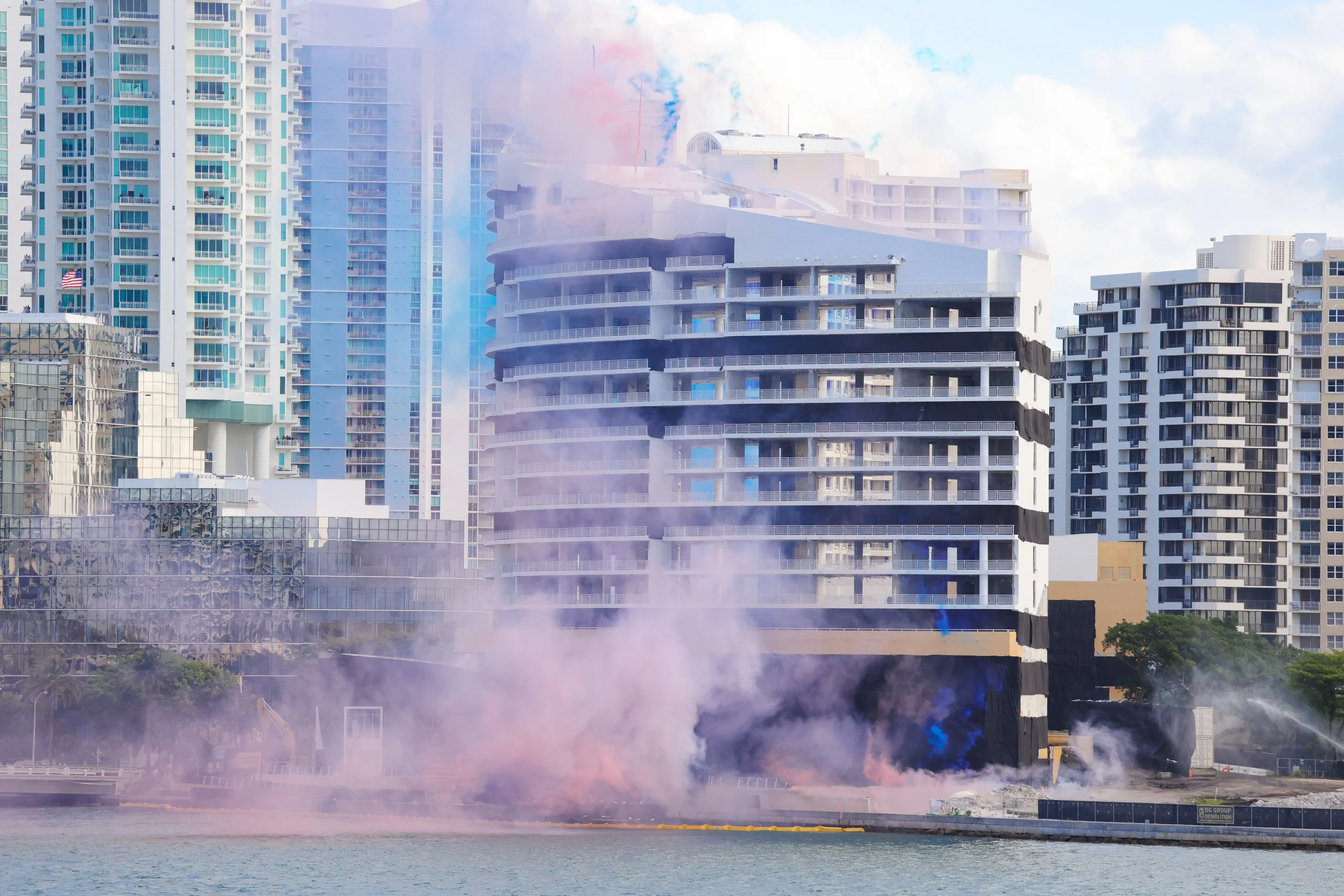 Swire Properties Implodes Mandarin Oriental Hotel on Brickell Key ...