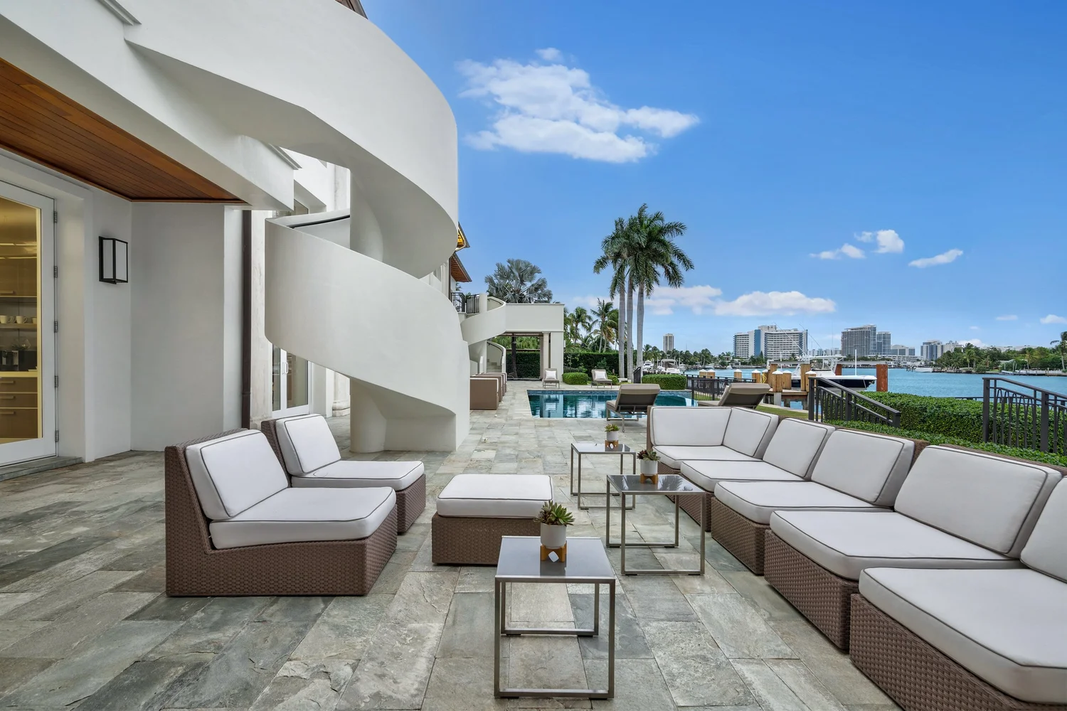Step Inside This Waterfront Compound in Miami Beach Asking $36 Million ...