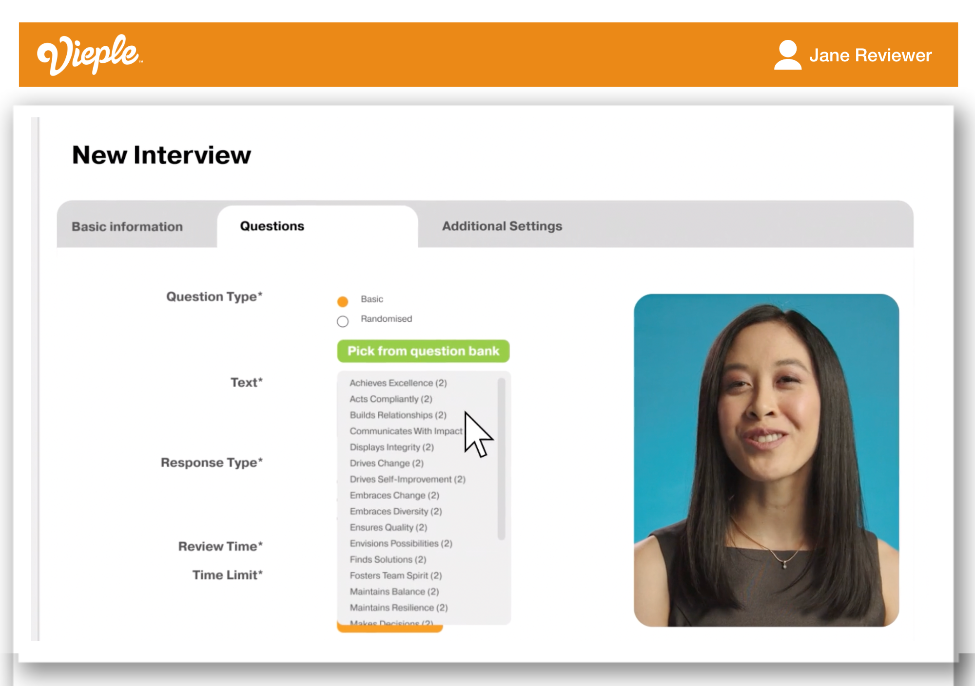Vieple | Video Interviewing Platform