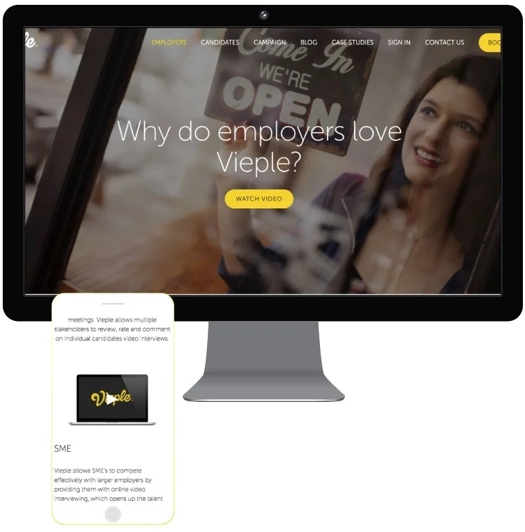 Video Interviewing Software — Vieple | Video Interviewing Platform